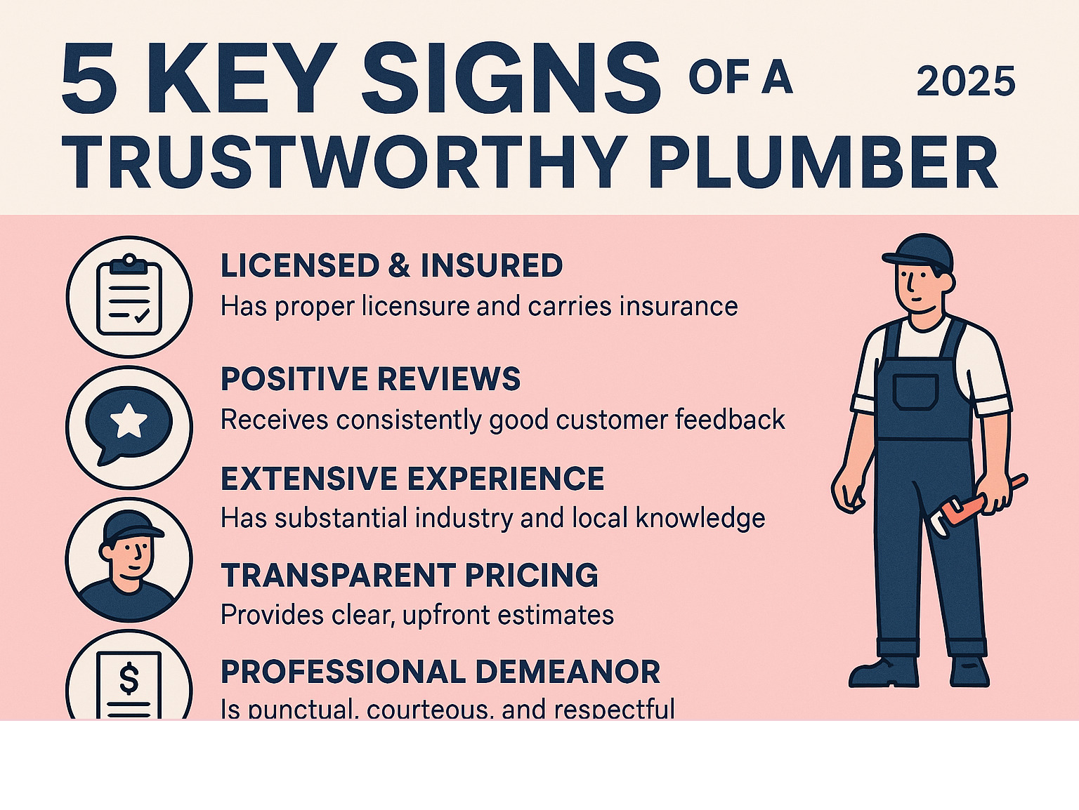 St. Charles Plumbers You Can Trust: 5 Key Tips