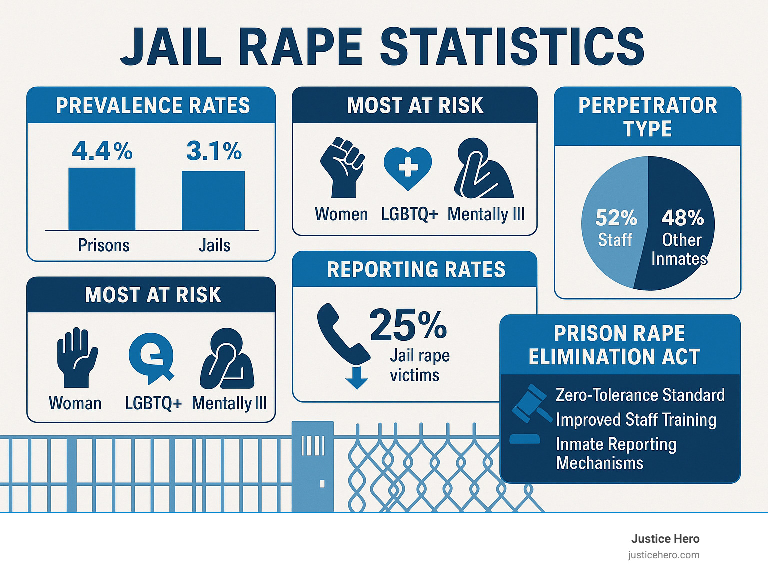 Jail Rape Crisis: 2025 Shocking Stats