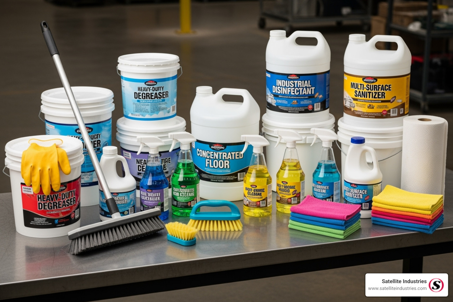 Industrial sanitation products: Cleaner & Safer 2025