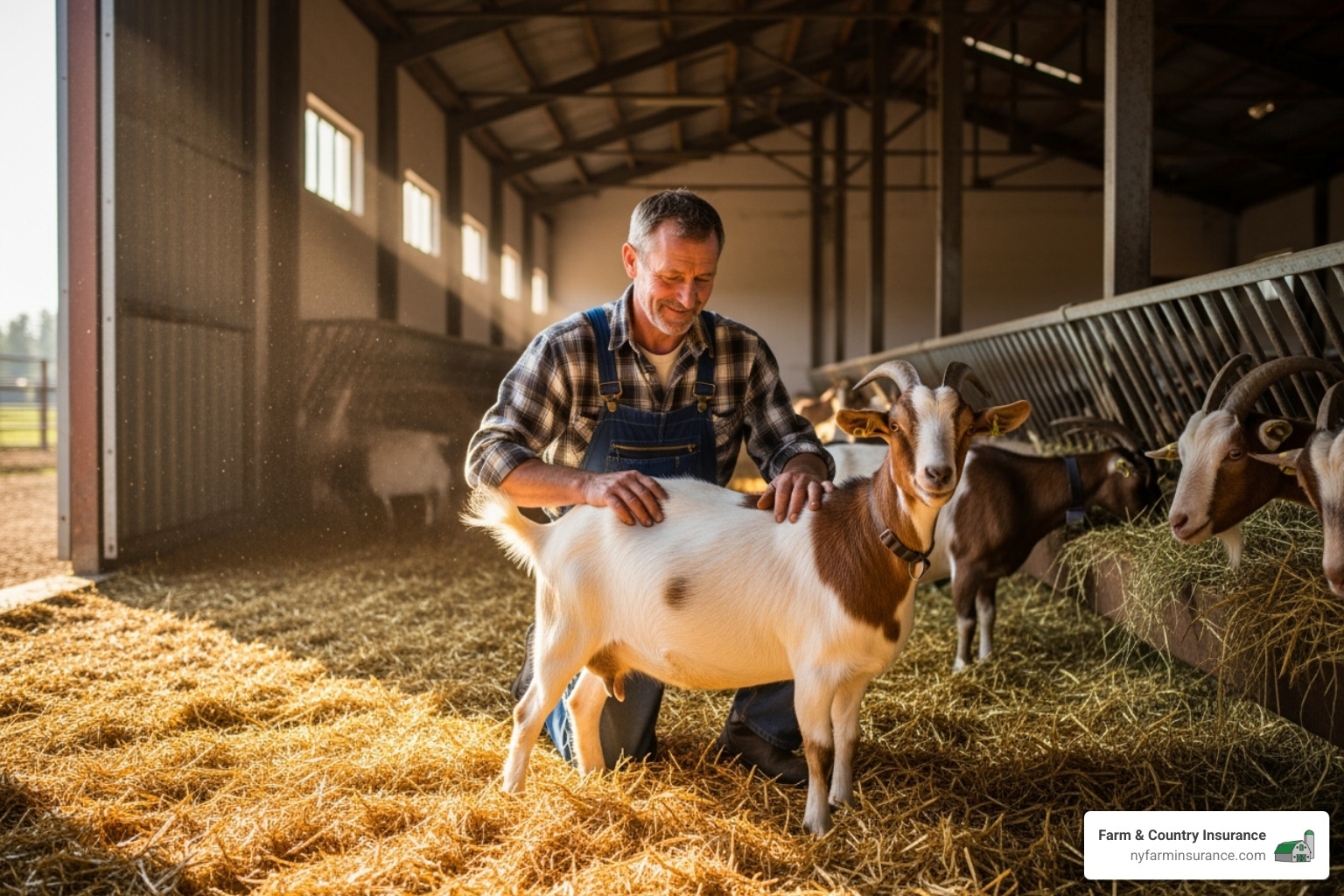 Farm insurance for goats: Top 5 Risks Covered