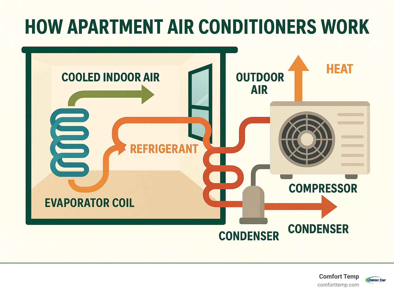How Do Apartment Air Conditioners Work 2025 Simple Guide