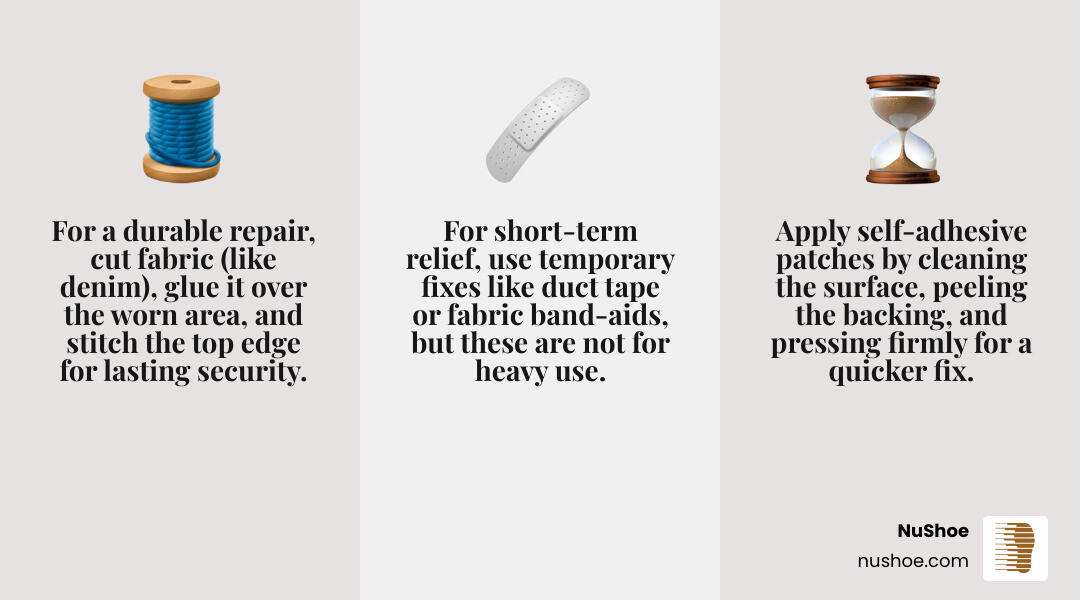 How to repair shoe heel lining: 3 Easy Fixes