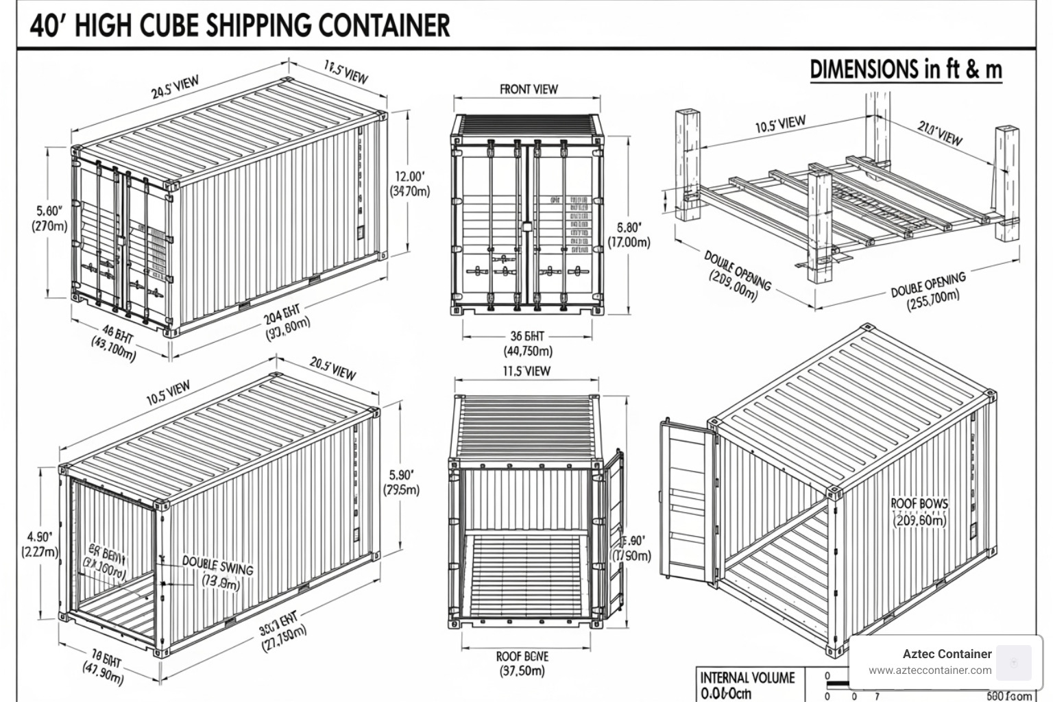 40 Feet High Cube Container Dimensions In Mm 2025 Precise