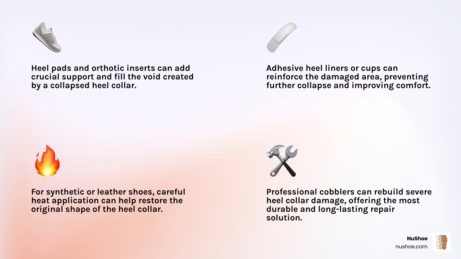 how to fix a collapsed heel collar: Top 3 Fixes