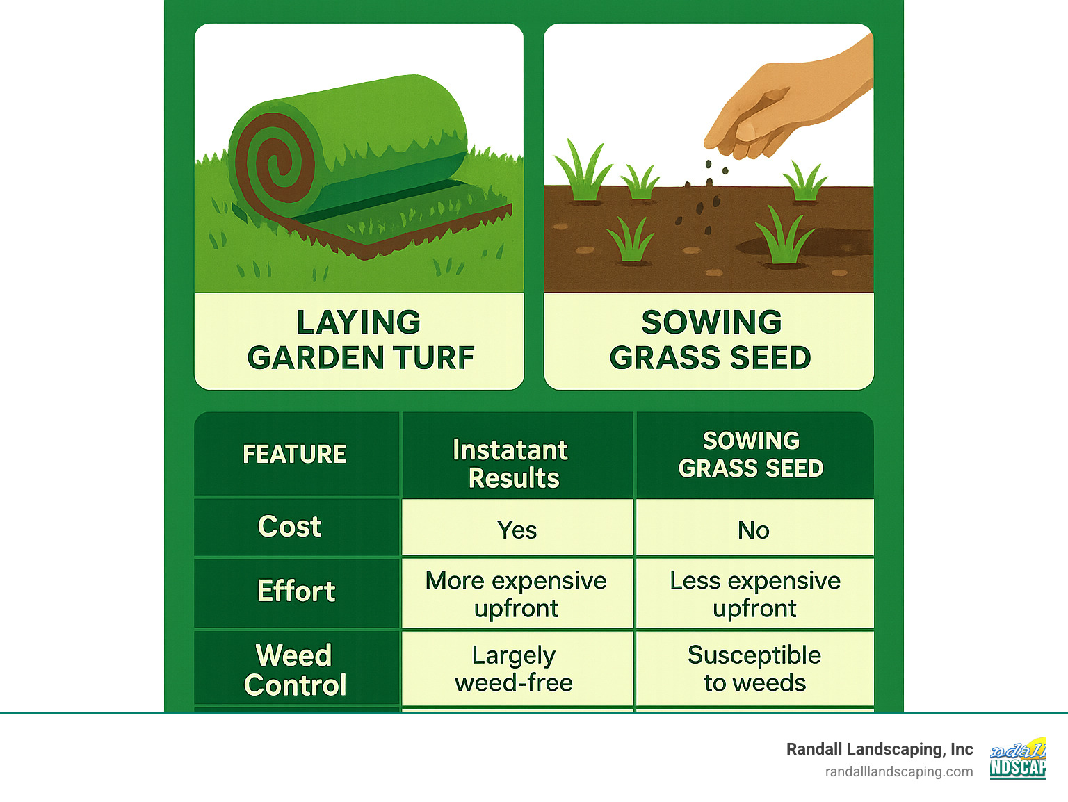 Laying Garden Turf: 3 Easy Steps