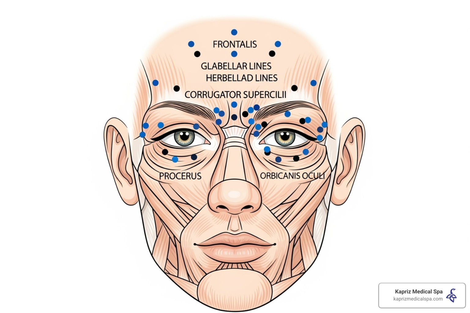 How many units of botox for eyes and forehead 2025: Your Guide