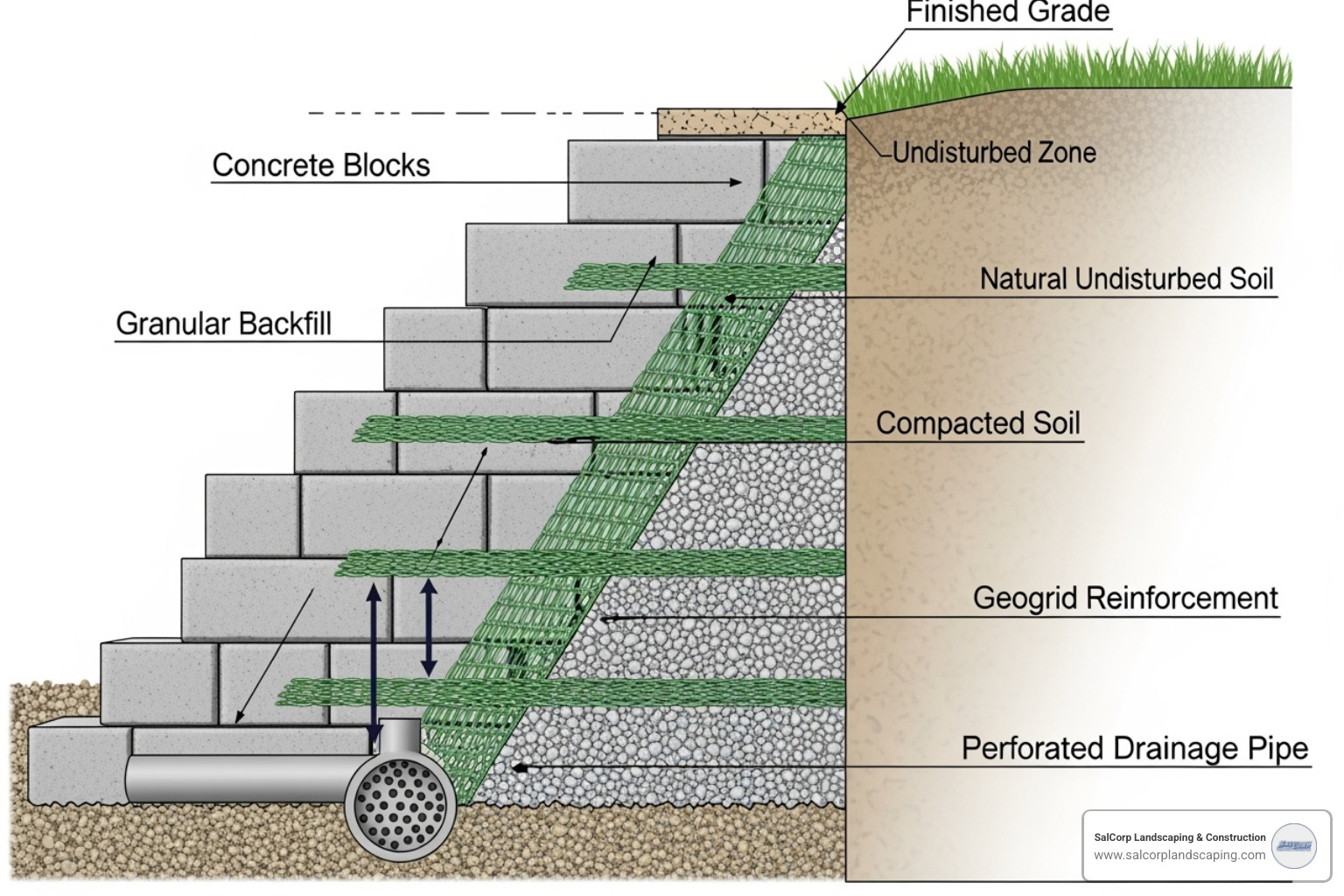 How to Build a Retaining Wall with Concrete Blocks: #1 Best