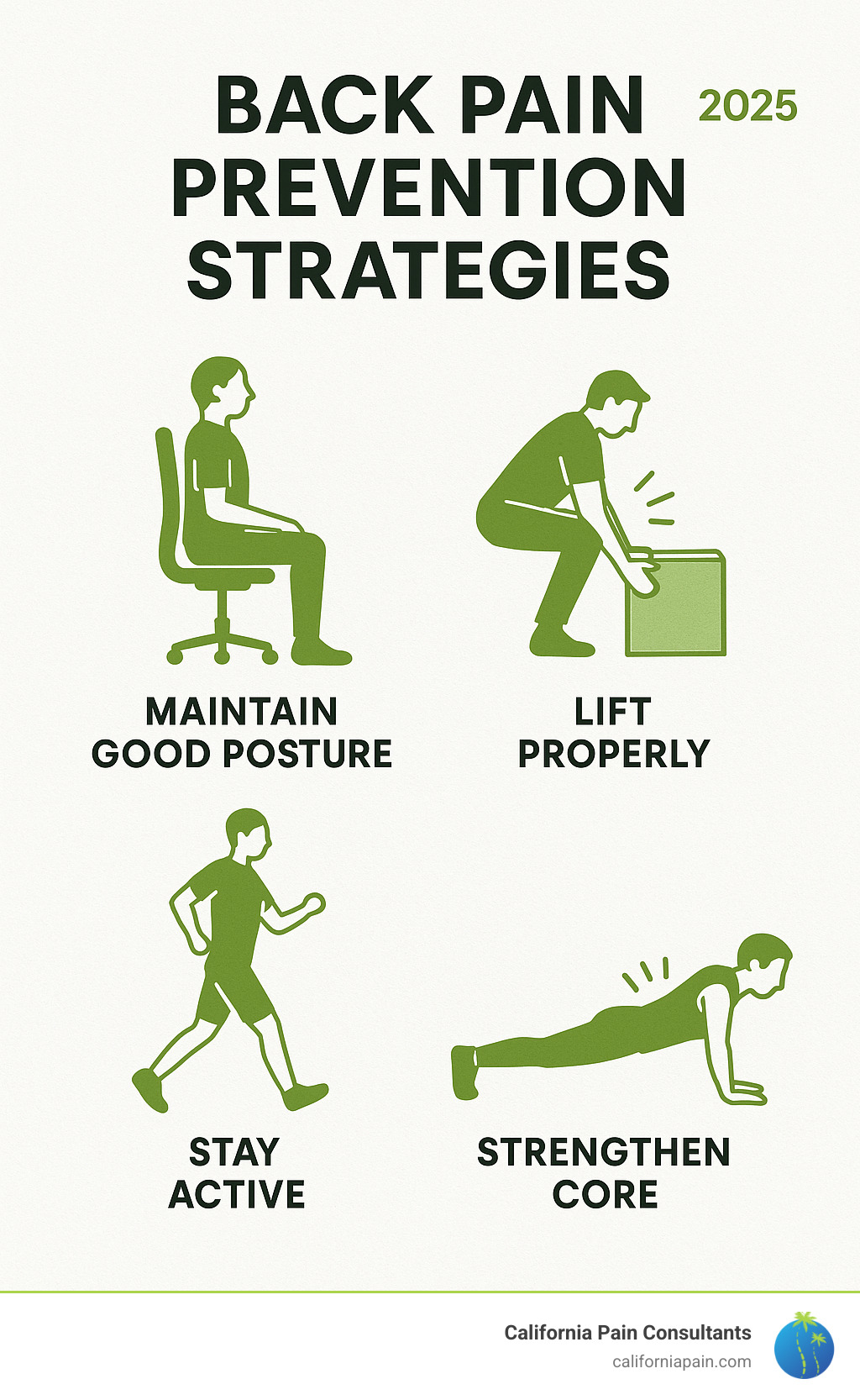 Back Pain Prevention Strategies: 10 Powerful Tips for 2025