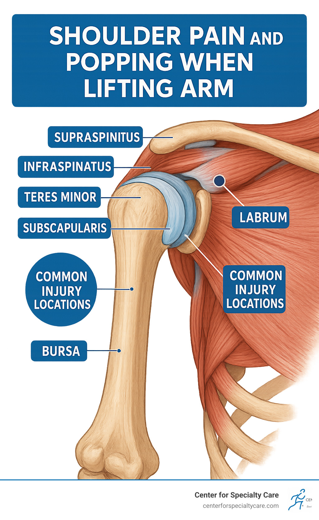 Shoulder pain and popping when lifting arm 2025: Relief