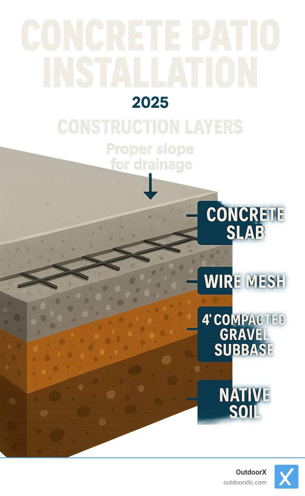 Concrete Patio Installation: 4 Ultimate Flawless Steps