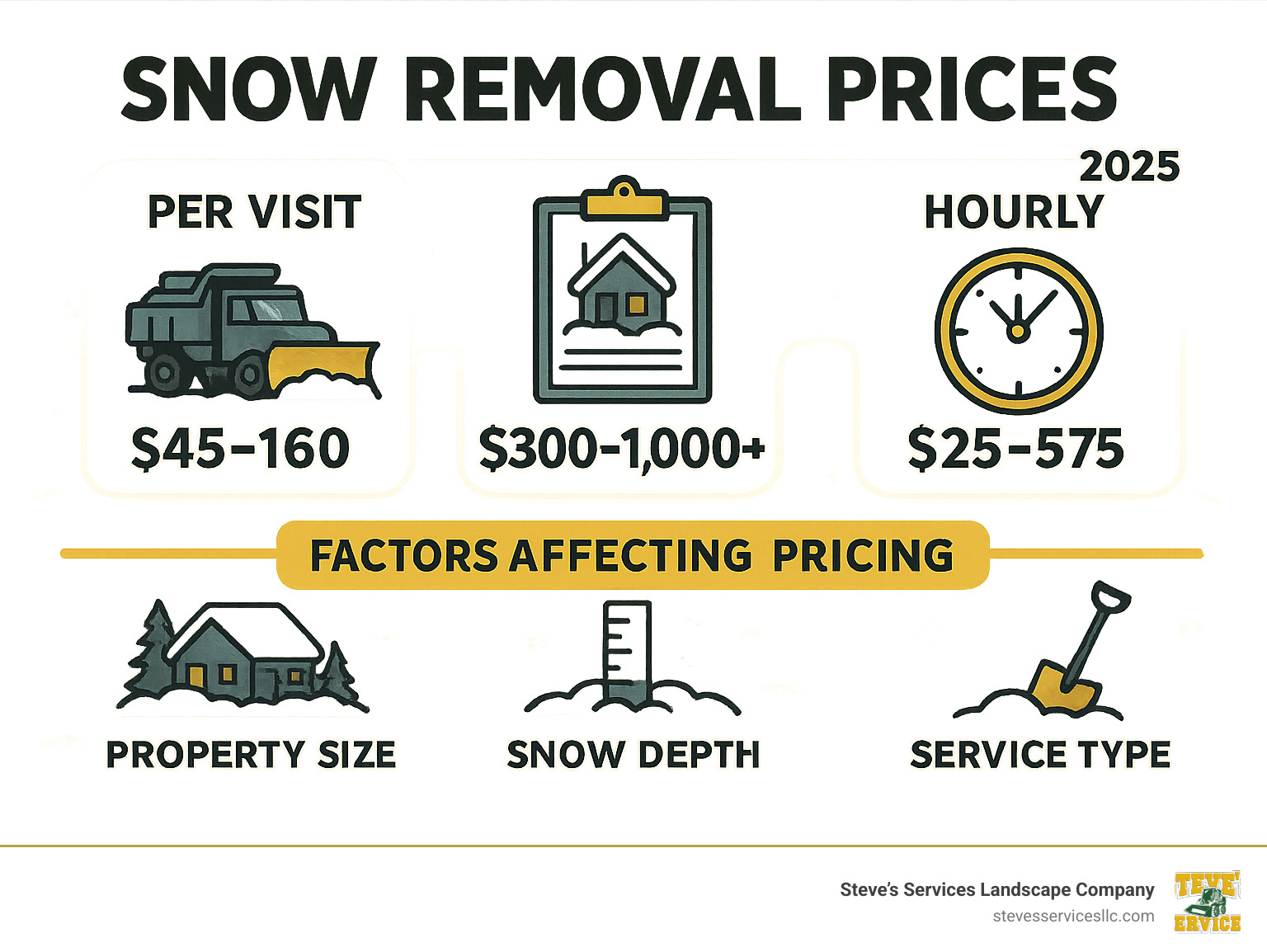 Snow removal prices near me: Best Smart 2025 Savings