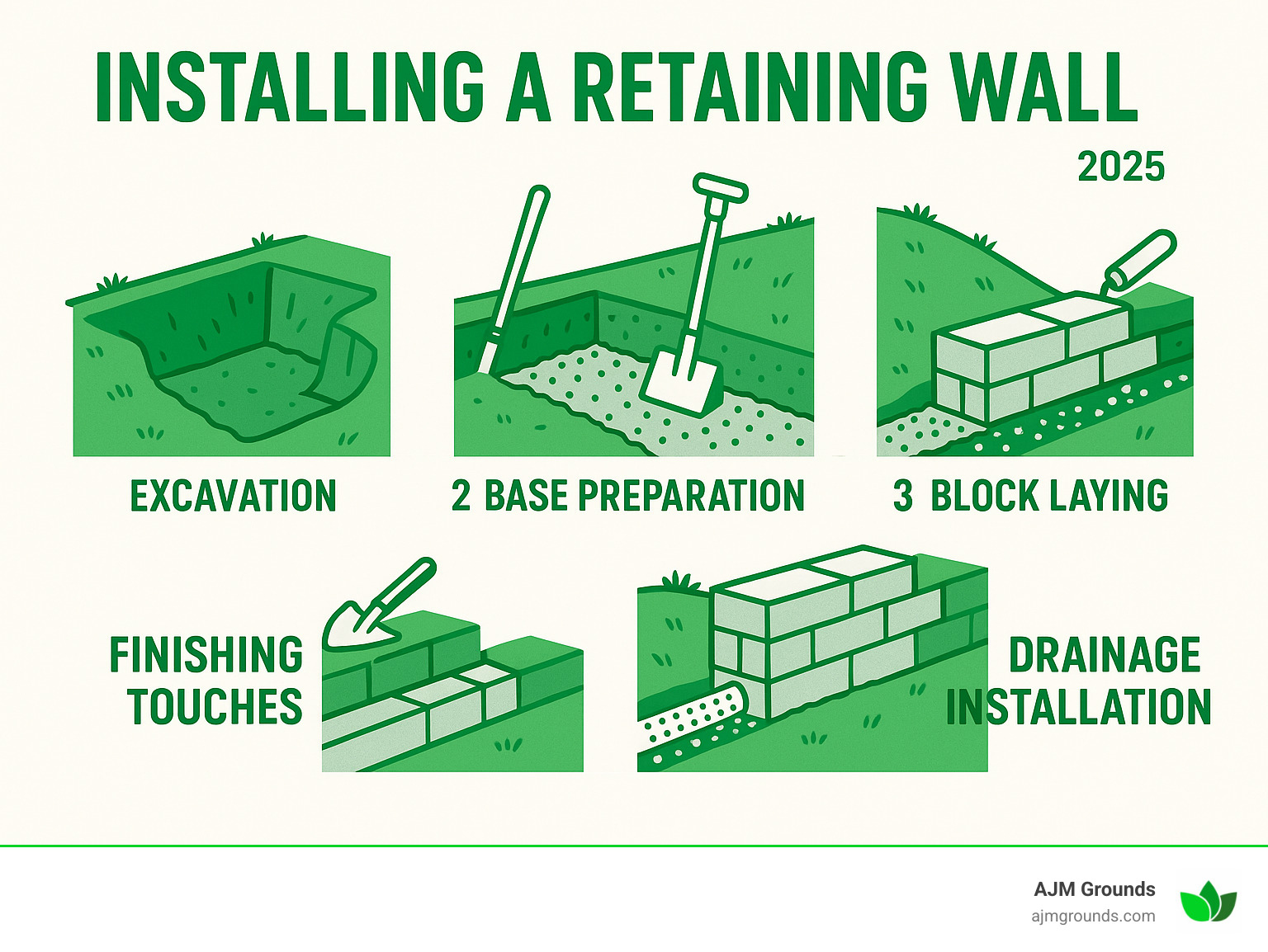 Install Retaining Walls: Best Ultimate Guide 2025