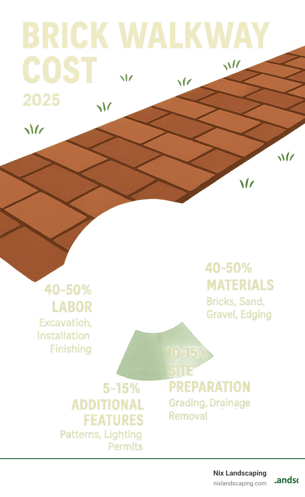 Brick walkway cost: Smart 2025 Savings