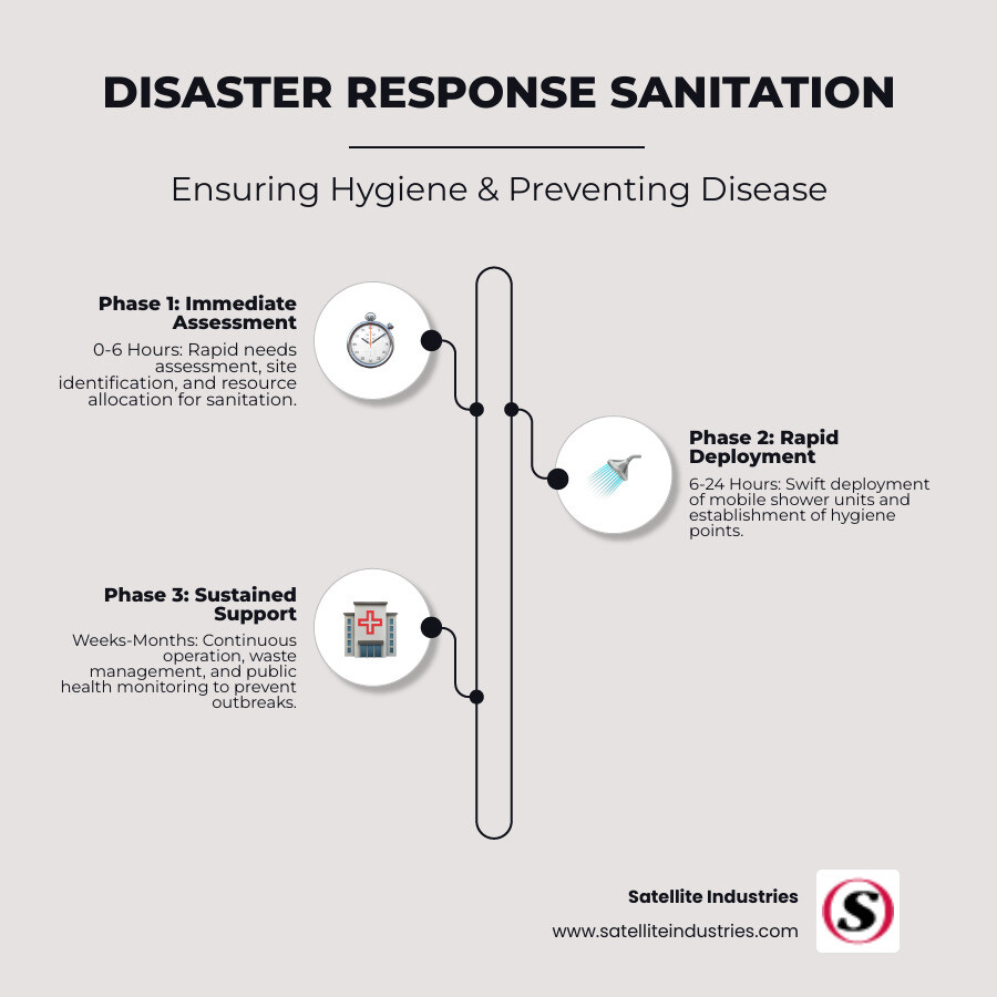 Disaster relief showers: 3 Key Solutions