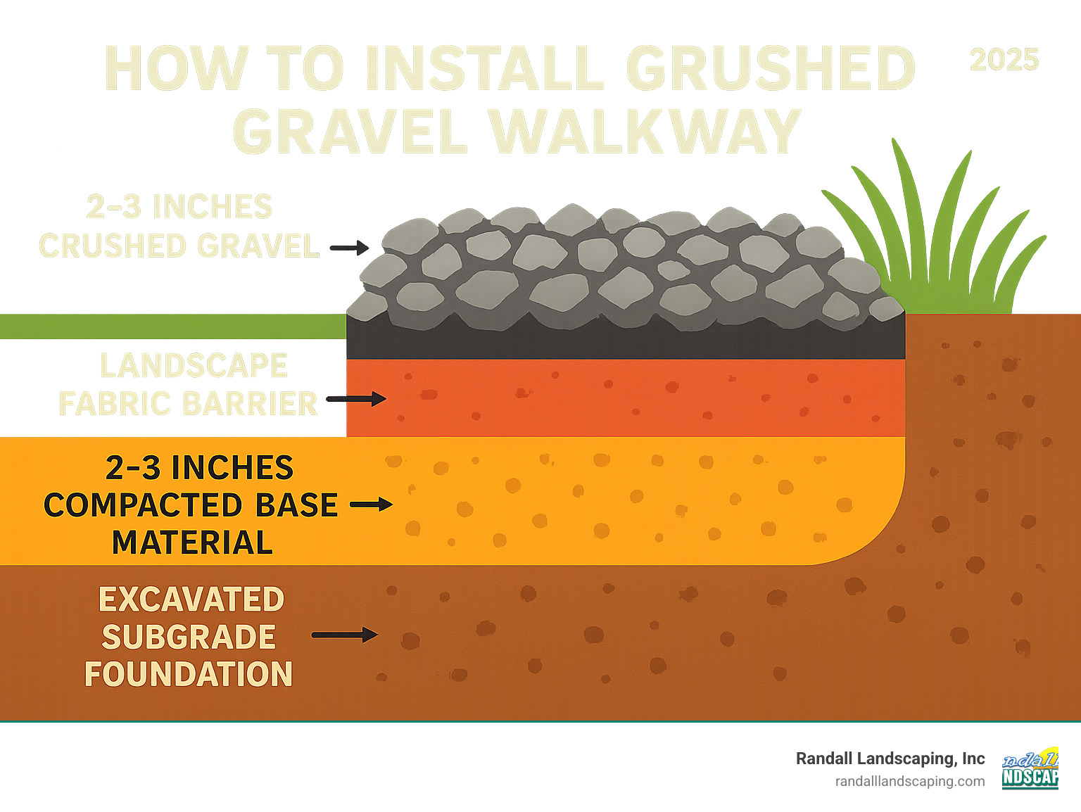 How to install crushed gravel walkway: 5-Step Perfect Path