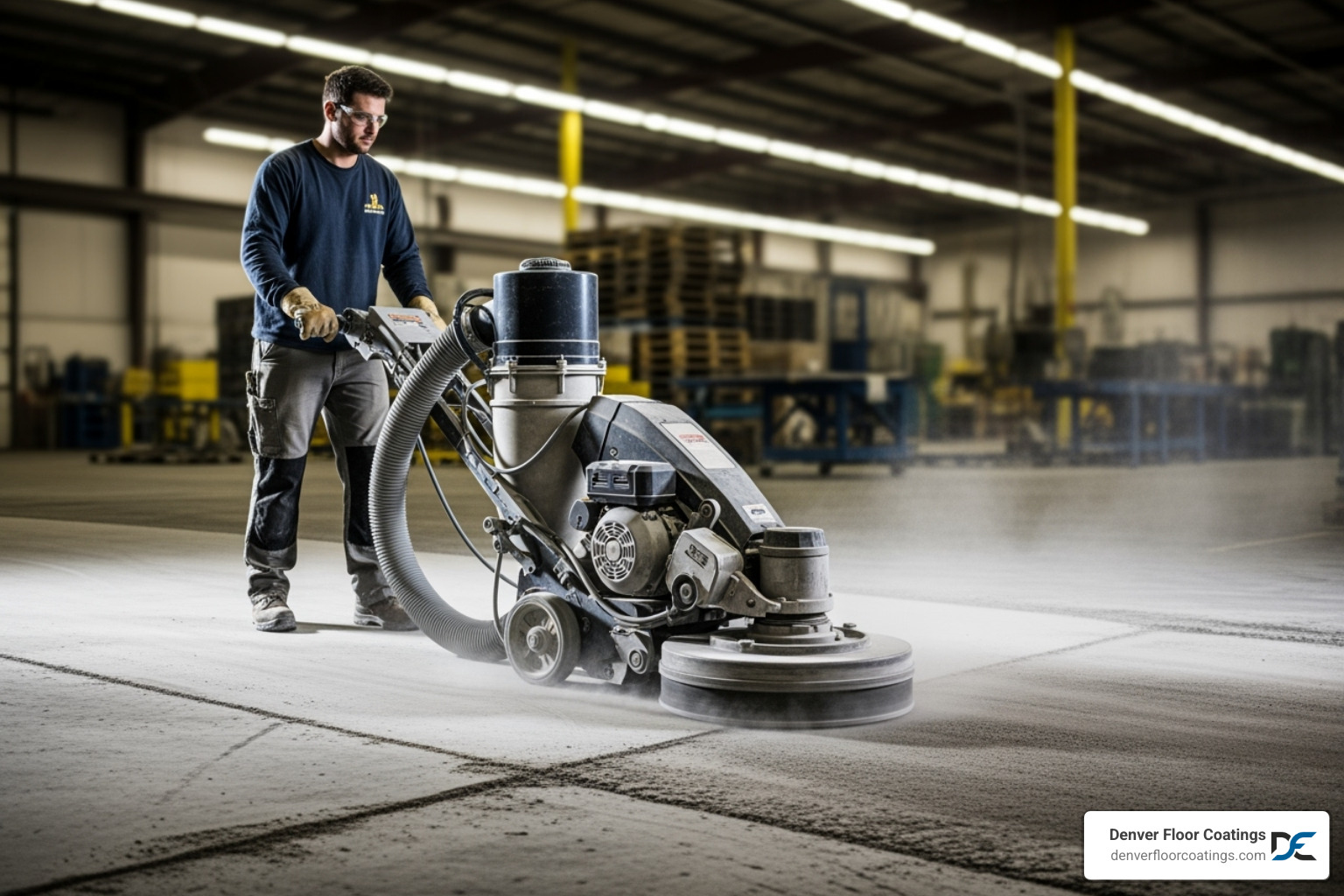 Epoxy floor installation process: Flawless 1-Day