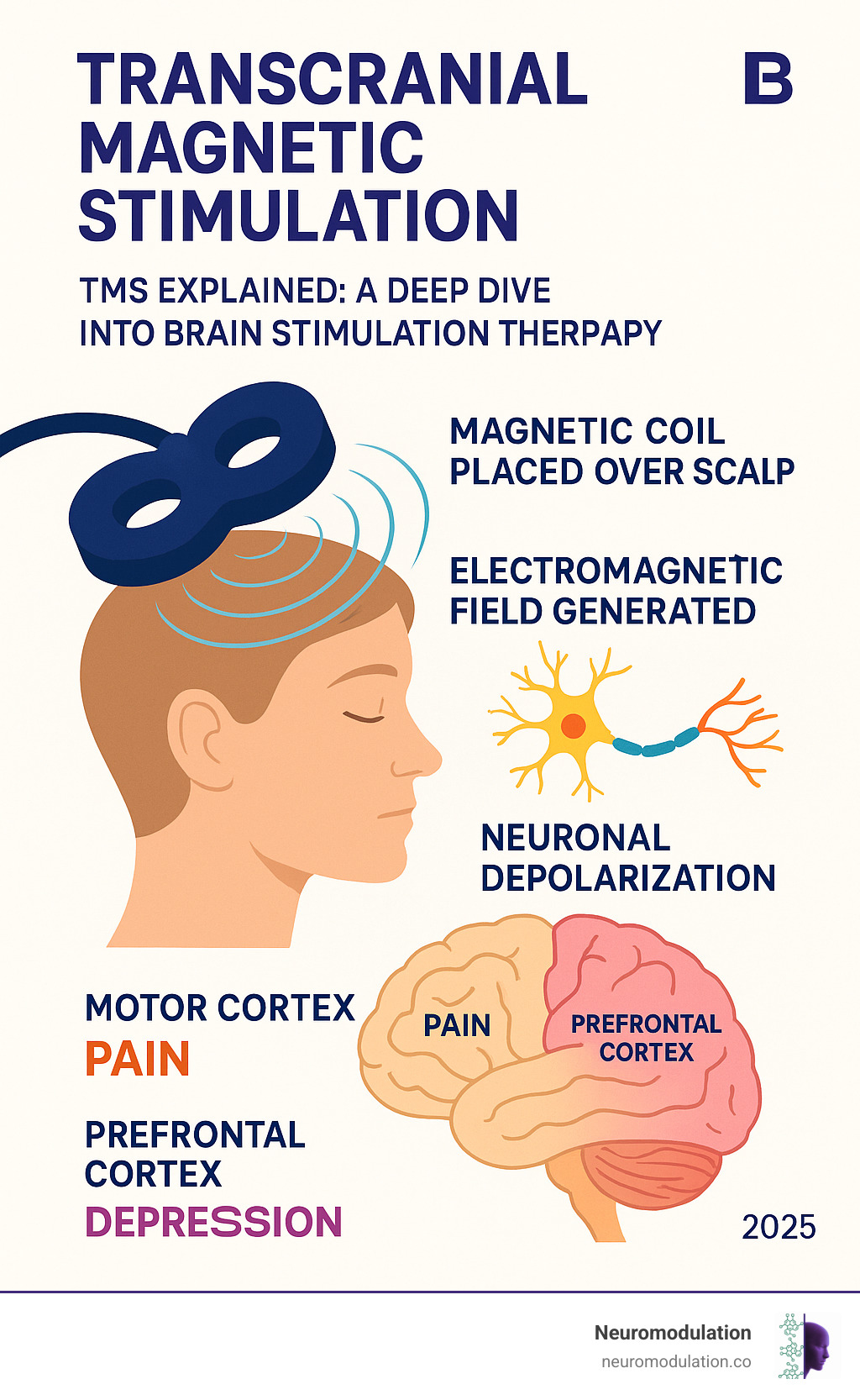 Transcranial magnetic stimulation: 2025 Breakthrough