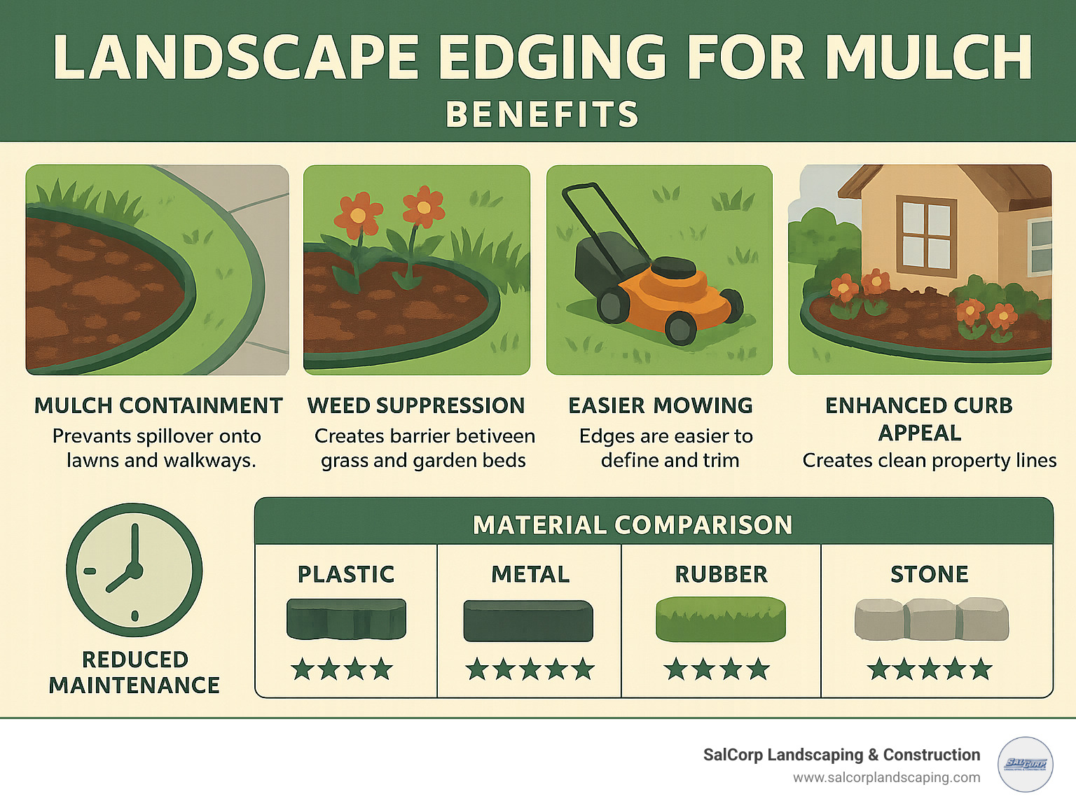 Best Landscape Edging for Mulch: Smart, Flawless 2025