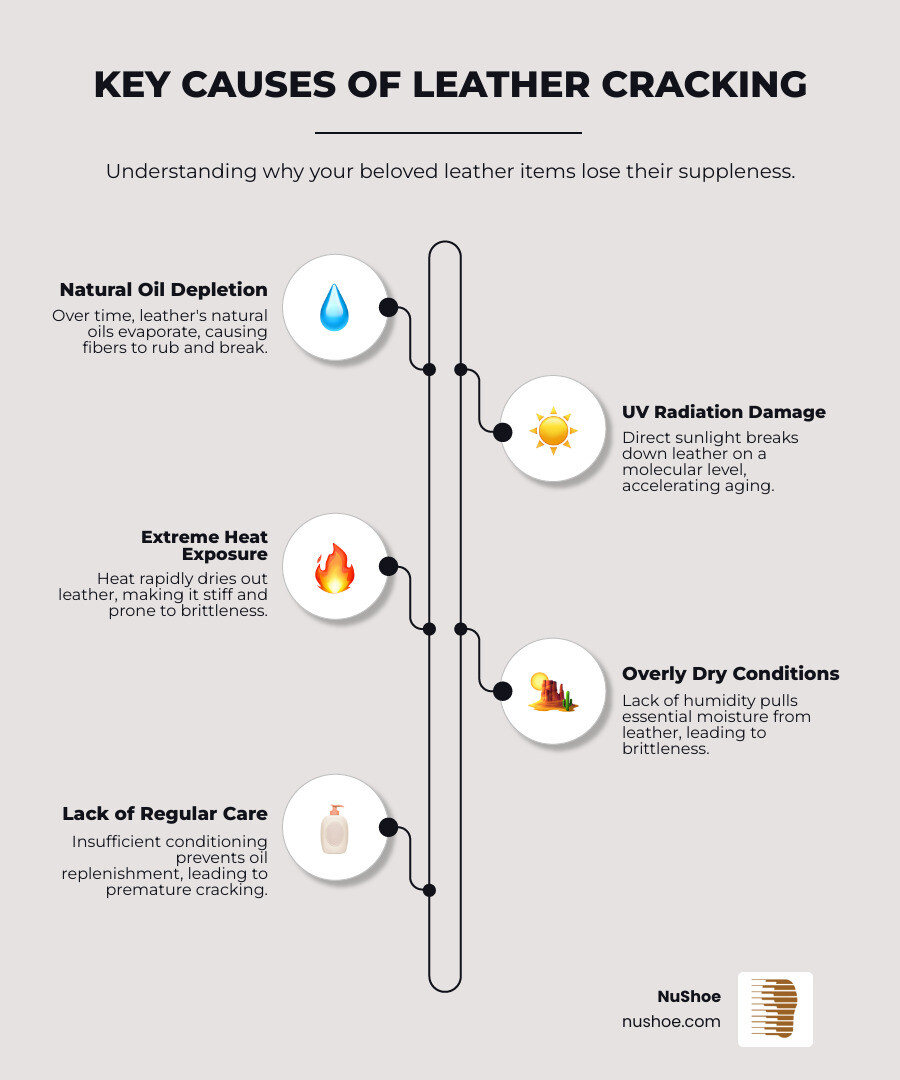 Cracked Leather Repair: 1 Easy Way