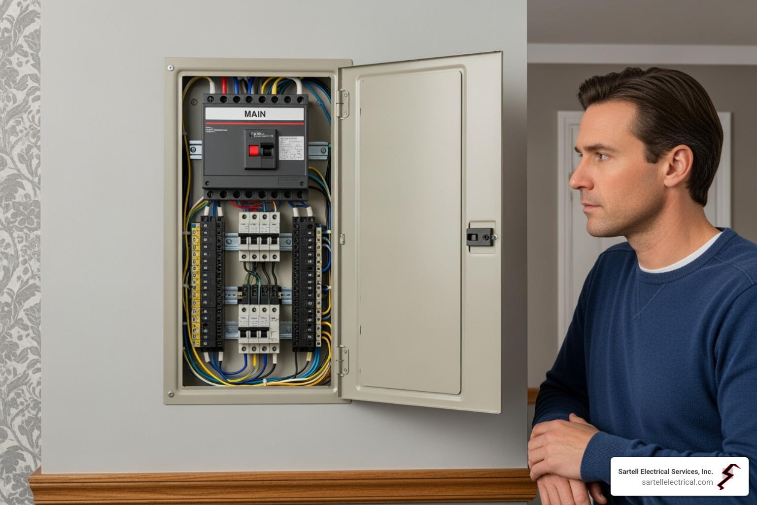 A1: What is the standard residential electrical service size