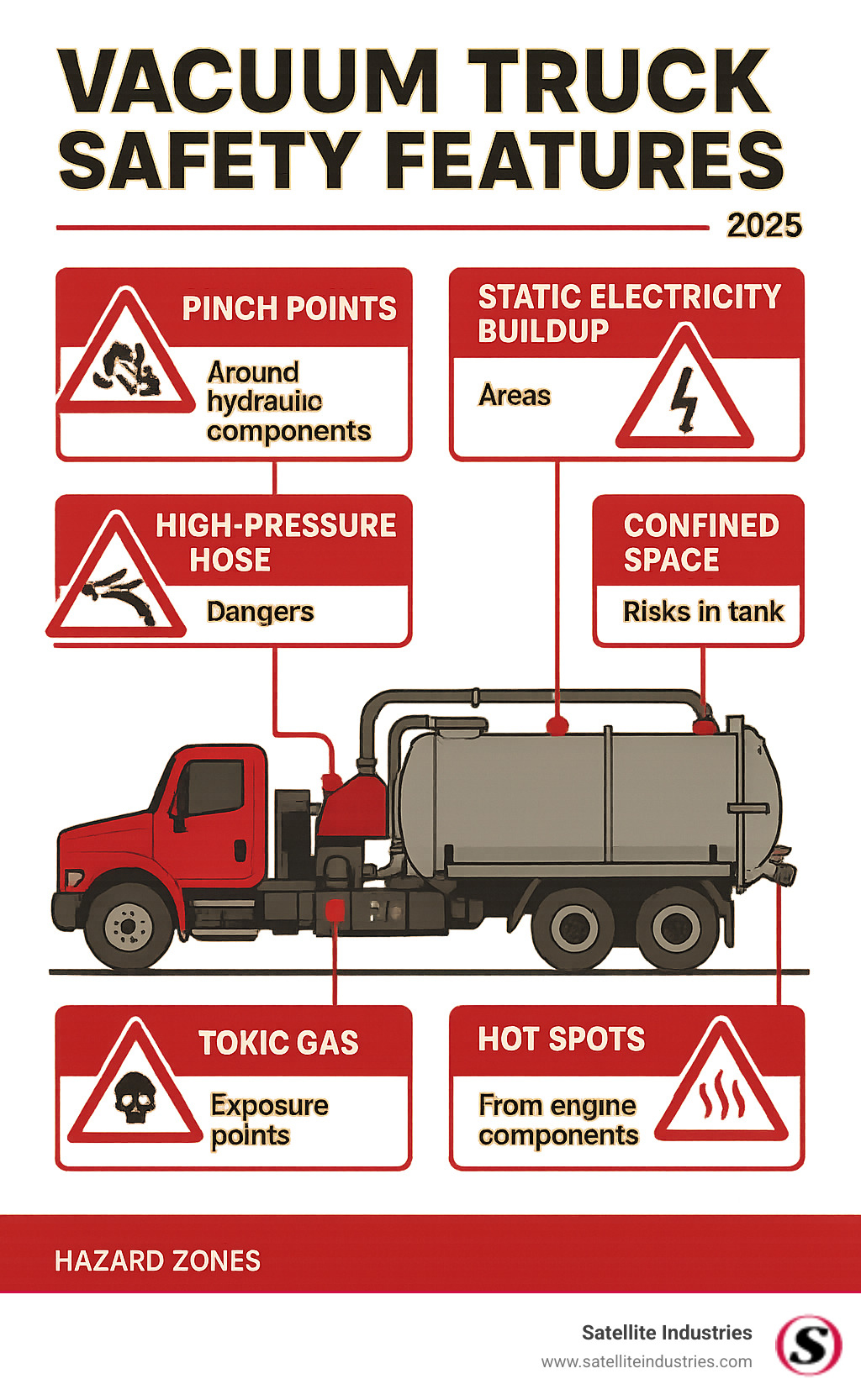 Vacuum truck safety features: Ultimate Guide 2025
