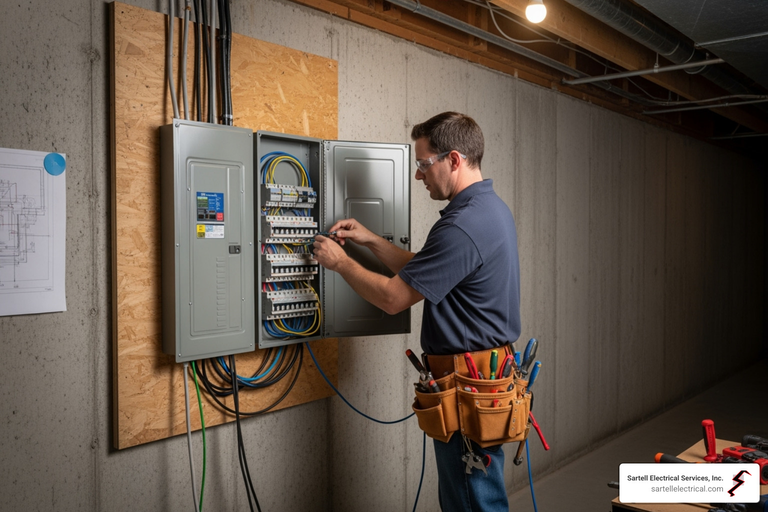 Breaker Panel Upgrade in Reading, MA | Sartell Electrical Services, Inc.