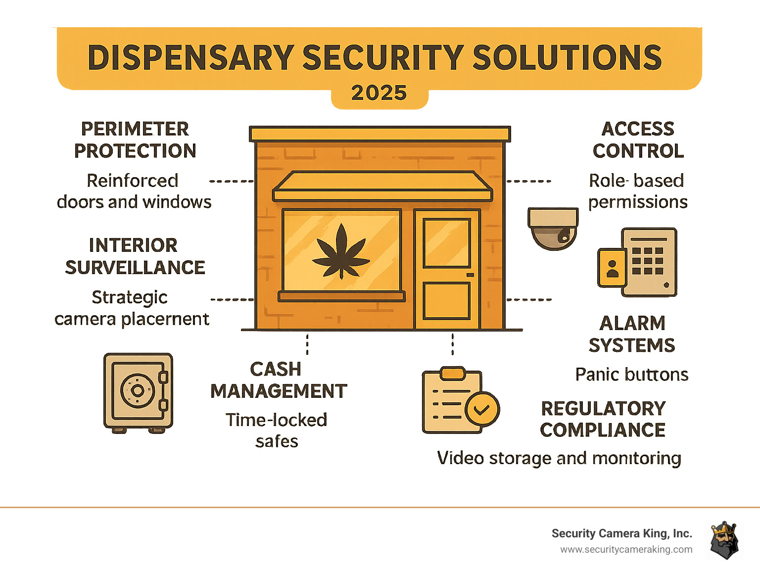 Dispensary security solutions: Secure 2025