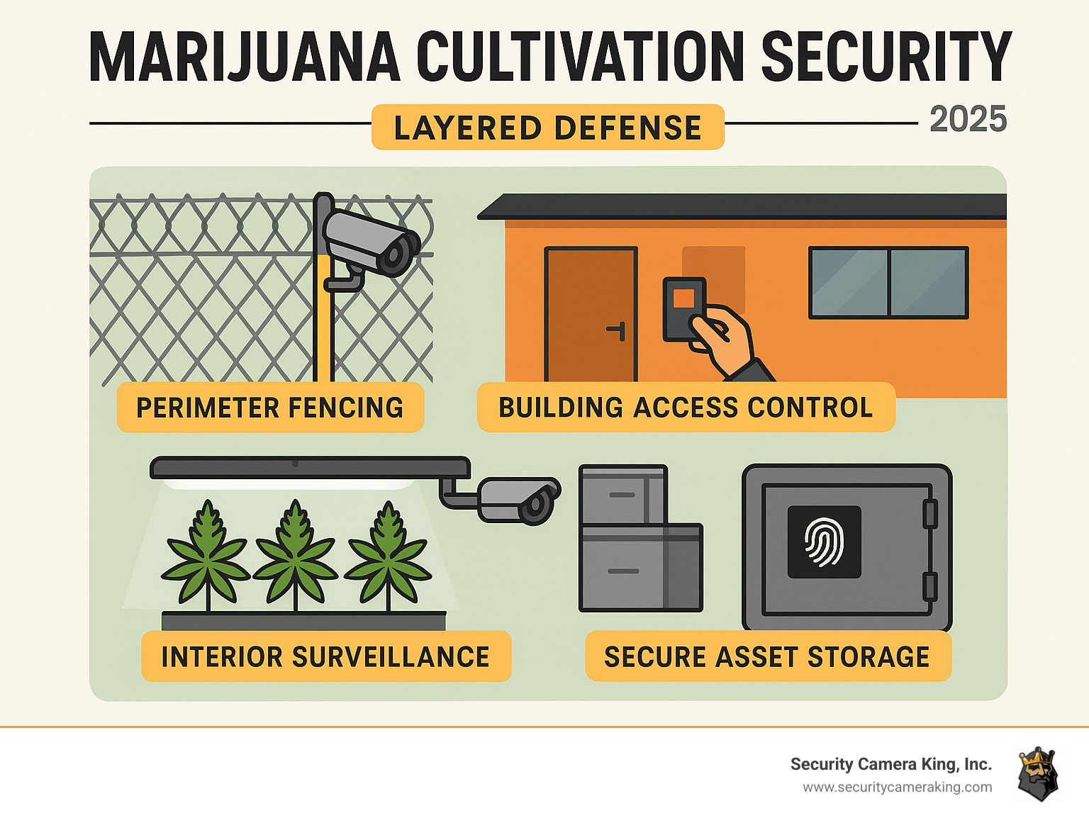 Marijuana cultivation security 2025: Essential