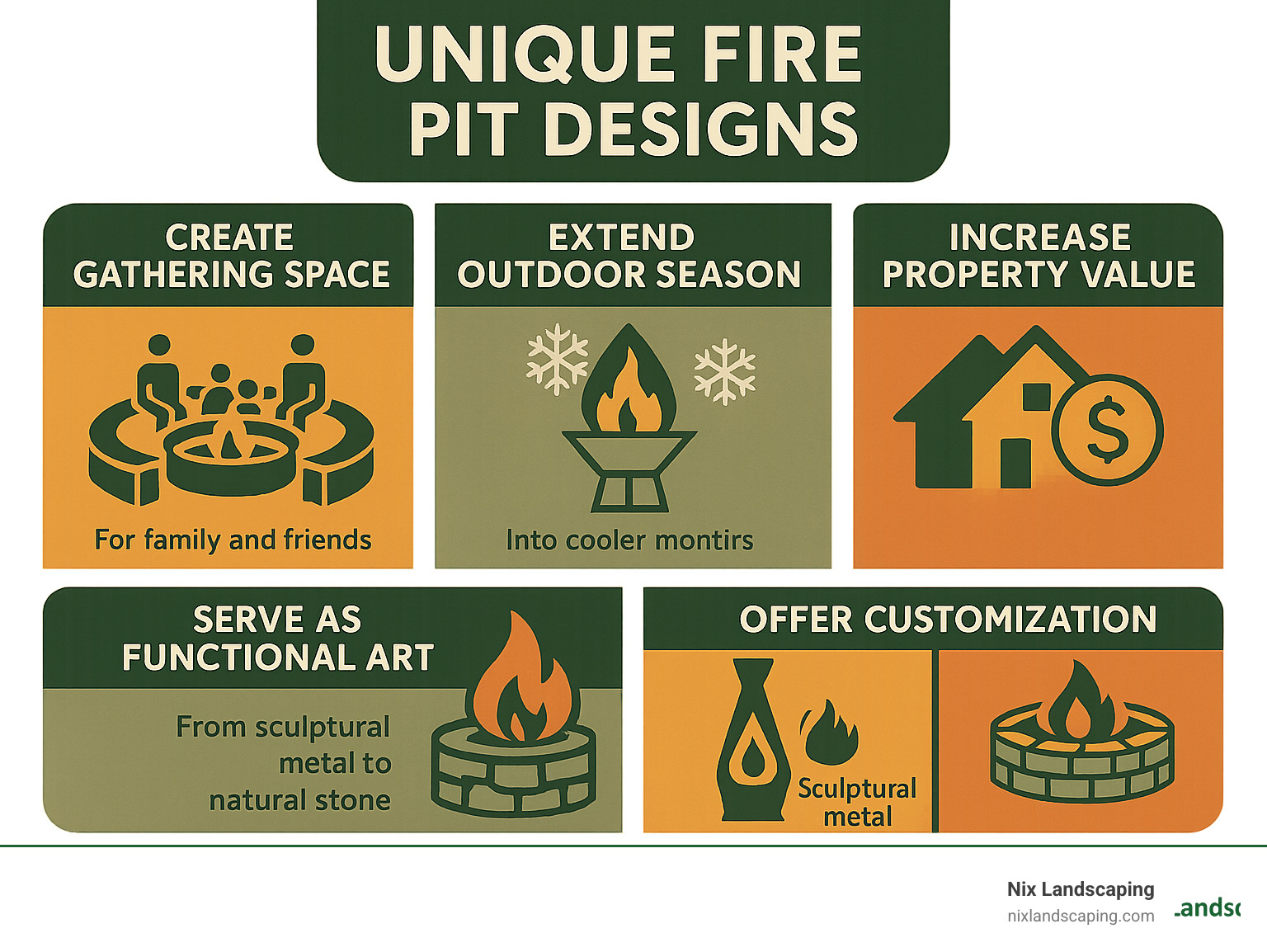 Unique fire pit designs 2025: Ignite Your Yard