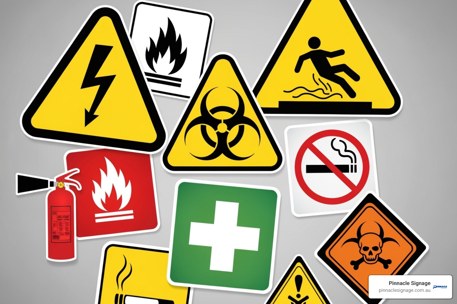 What are safety symbols: 4 Vital for Understanding — Pinnacle Signage