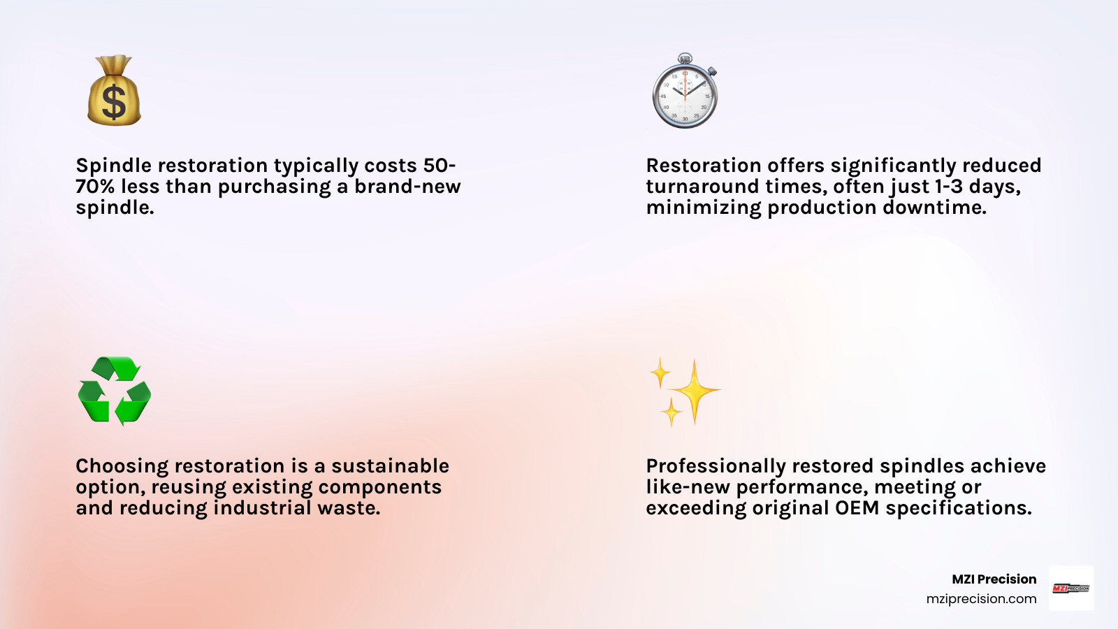 Spindle Restoration: 7 Critical Signs