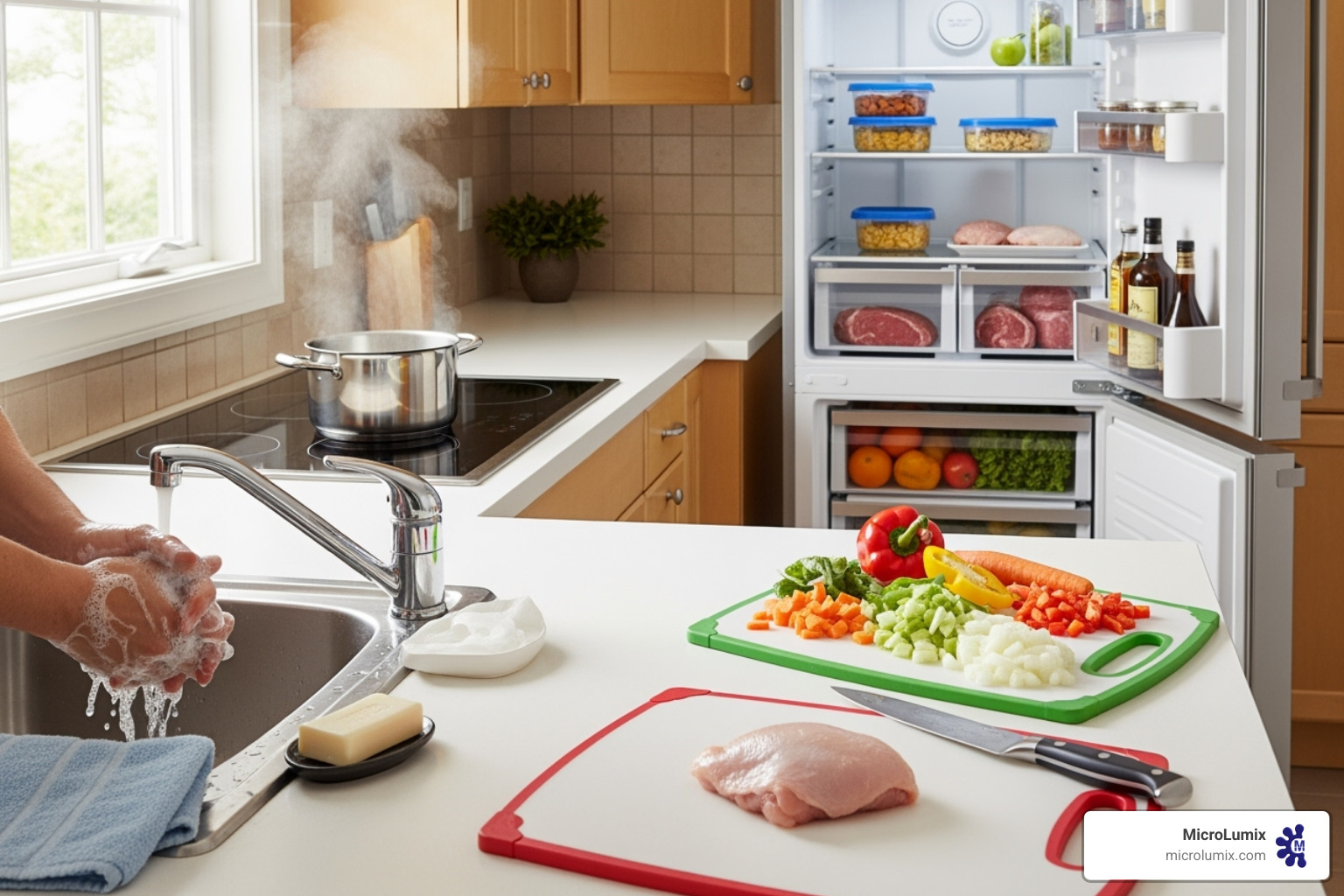 Prevent cross contamination: 4 Pillars for Safety