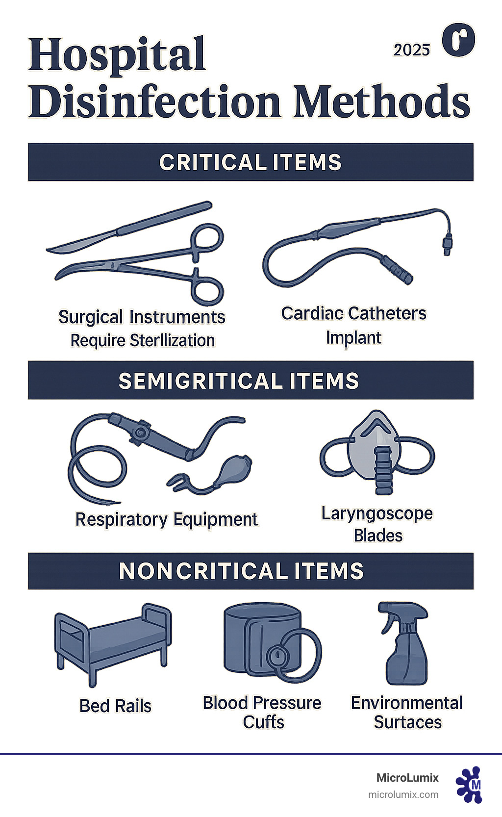 Hospital disinfection methods 2025: Enhanced