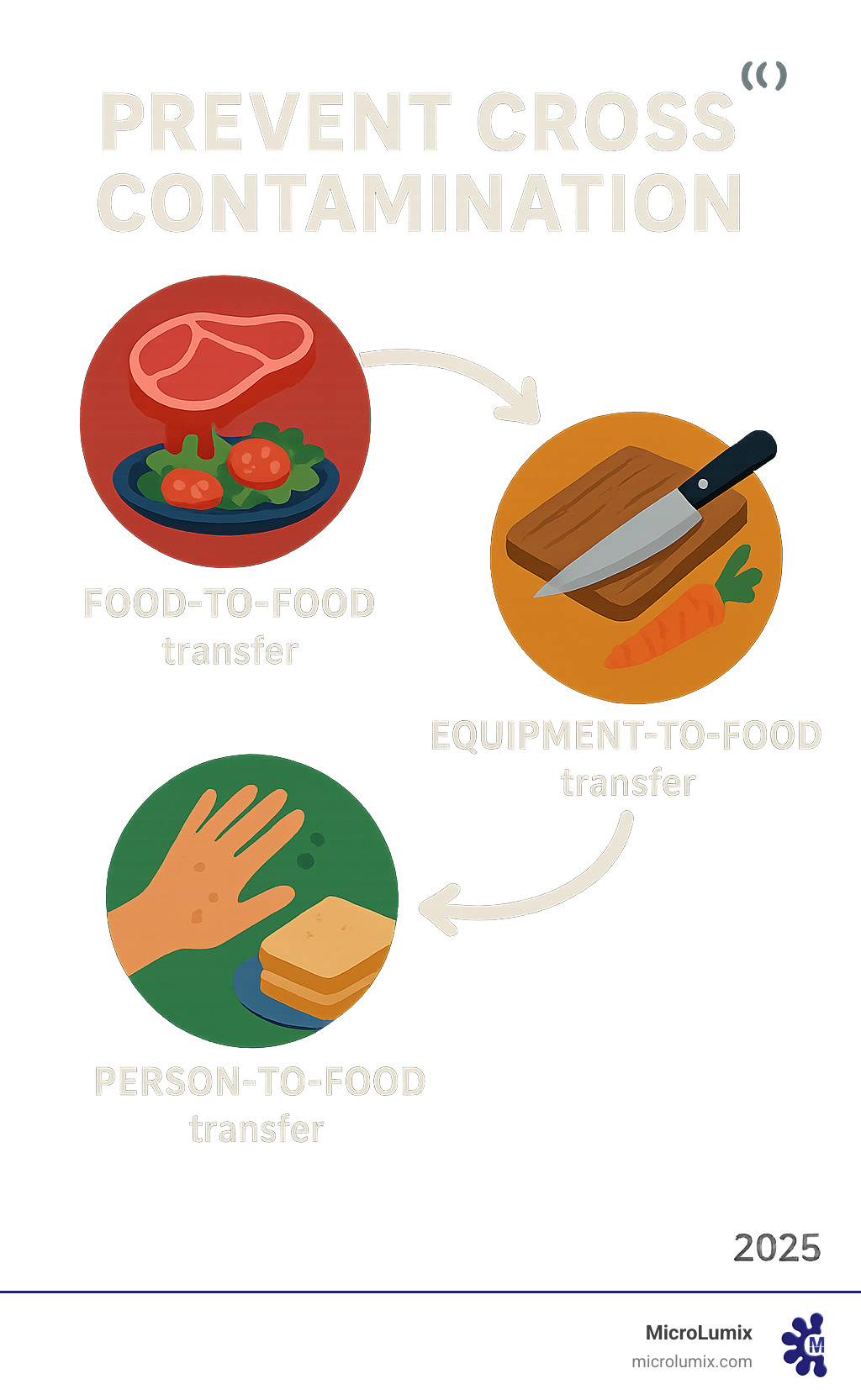 Prevent cross contamination: 4 Pillars for Safety