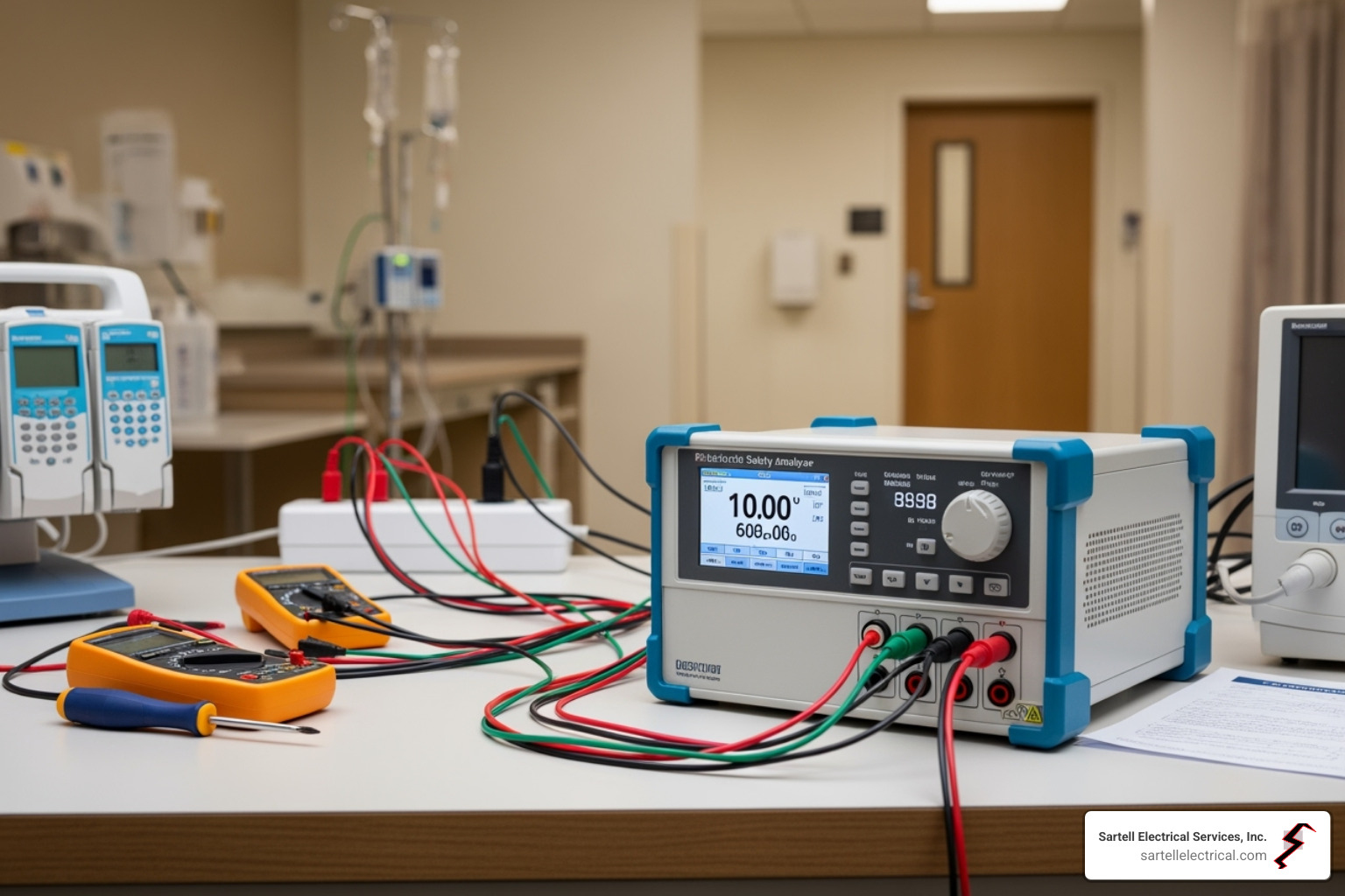 Electrical safety check on medical equipment: 3 Crucial Steps