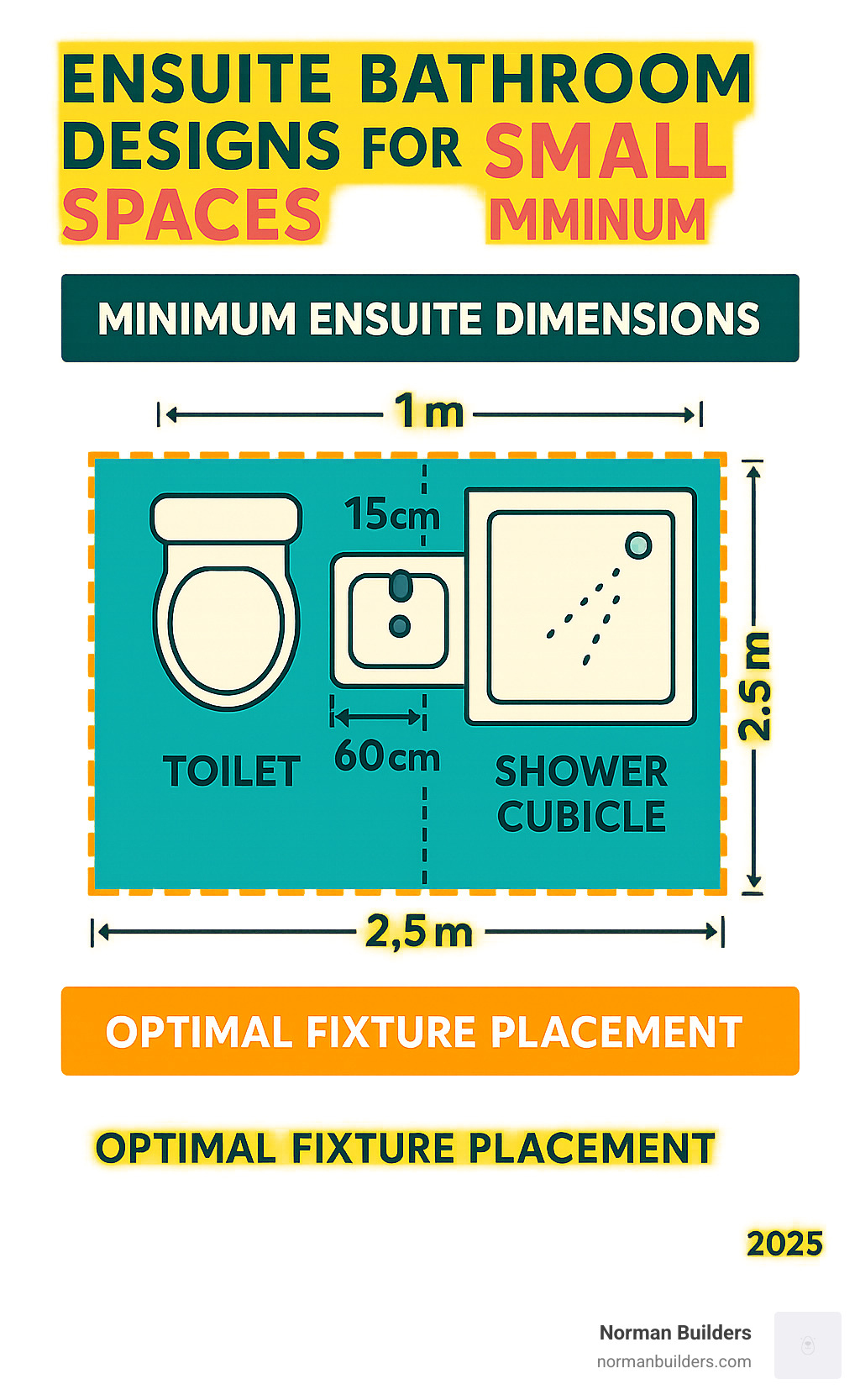 Best ensuite bathroom designs for small spaces: Smart 2025