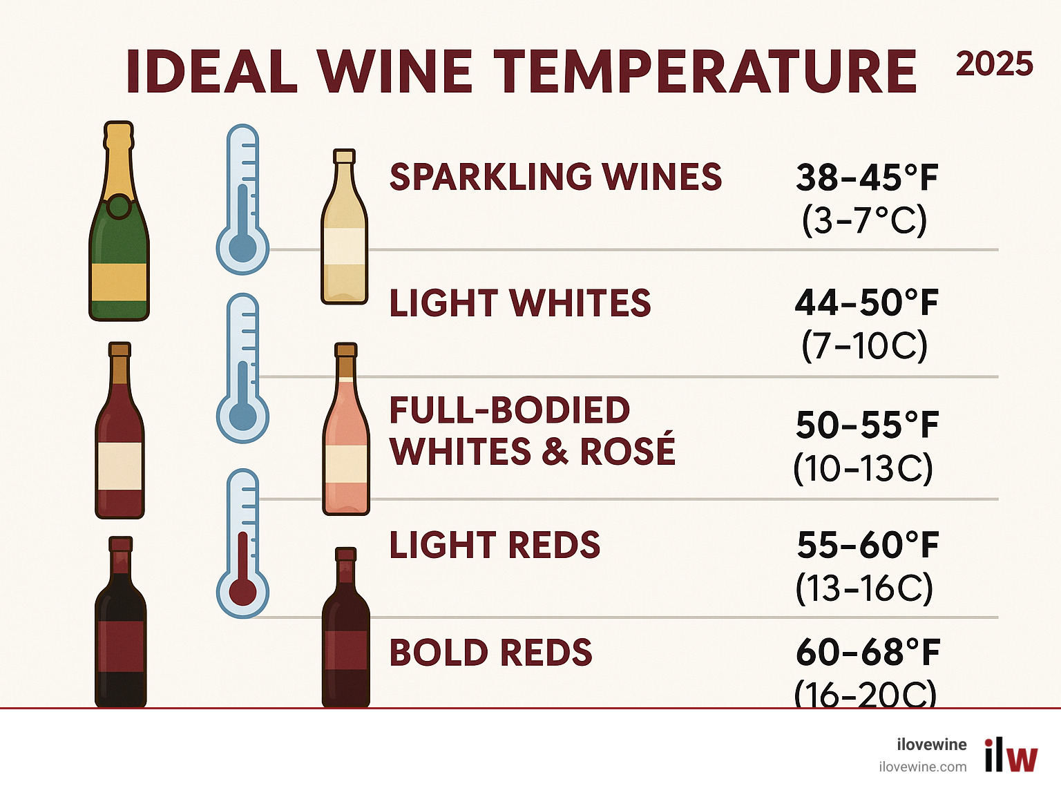 Ideal Wine Temperature: Perfect Guide 2025