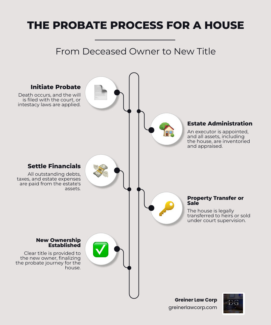 What does house in probate mean: Simple Guide 2025
