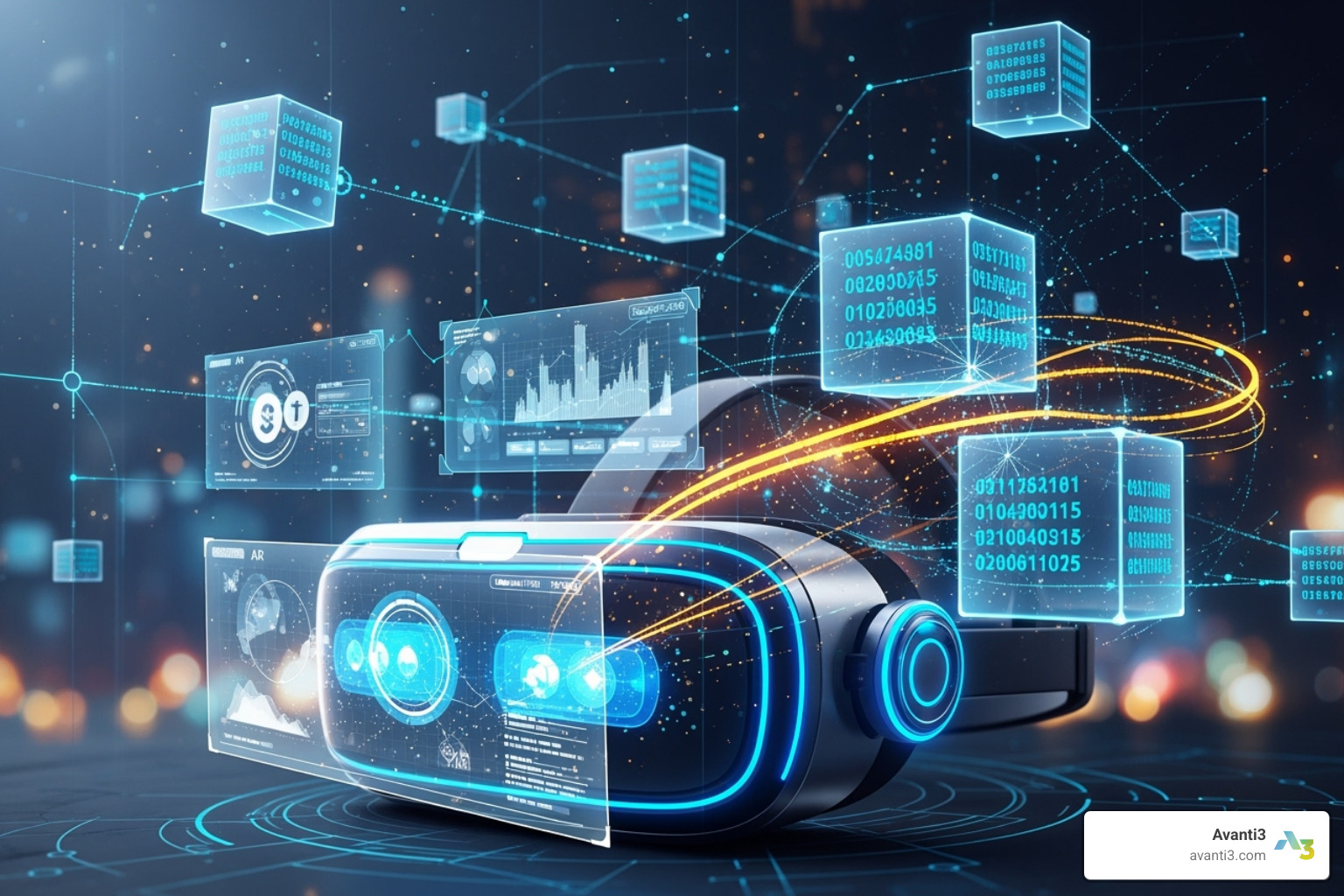 AR VR blockchain: The 2025 Revolution