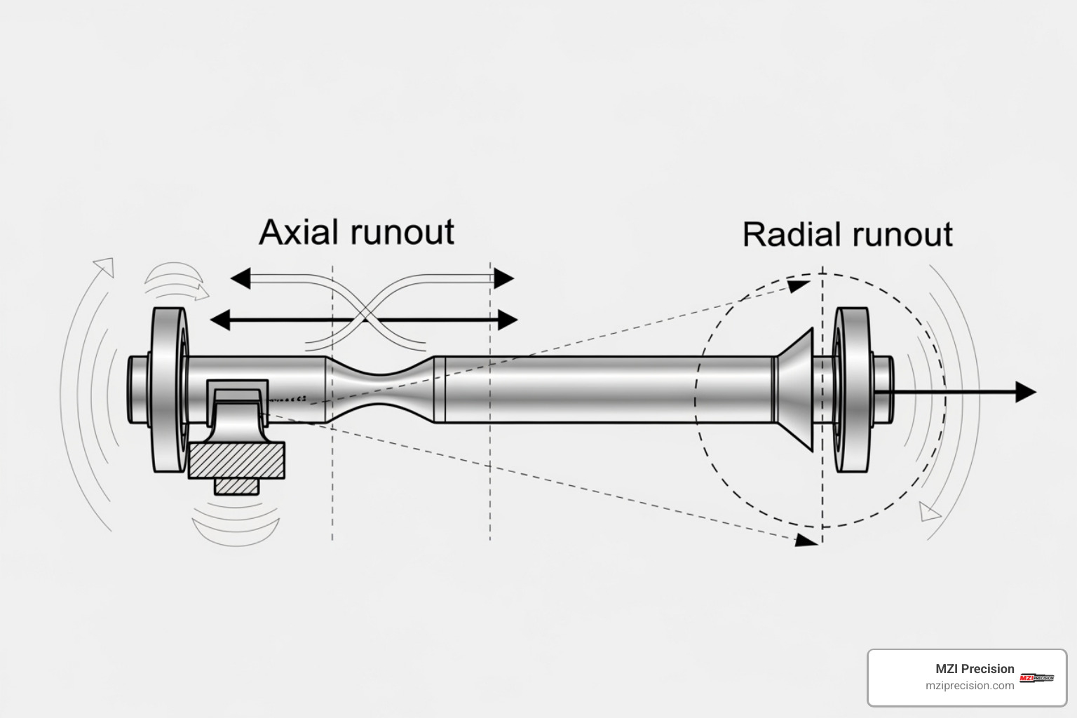Spindle runout check: Master Precision 2025