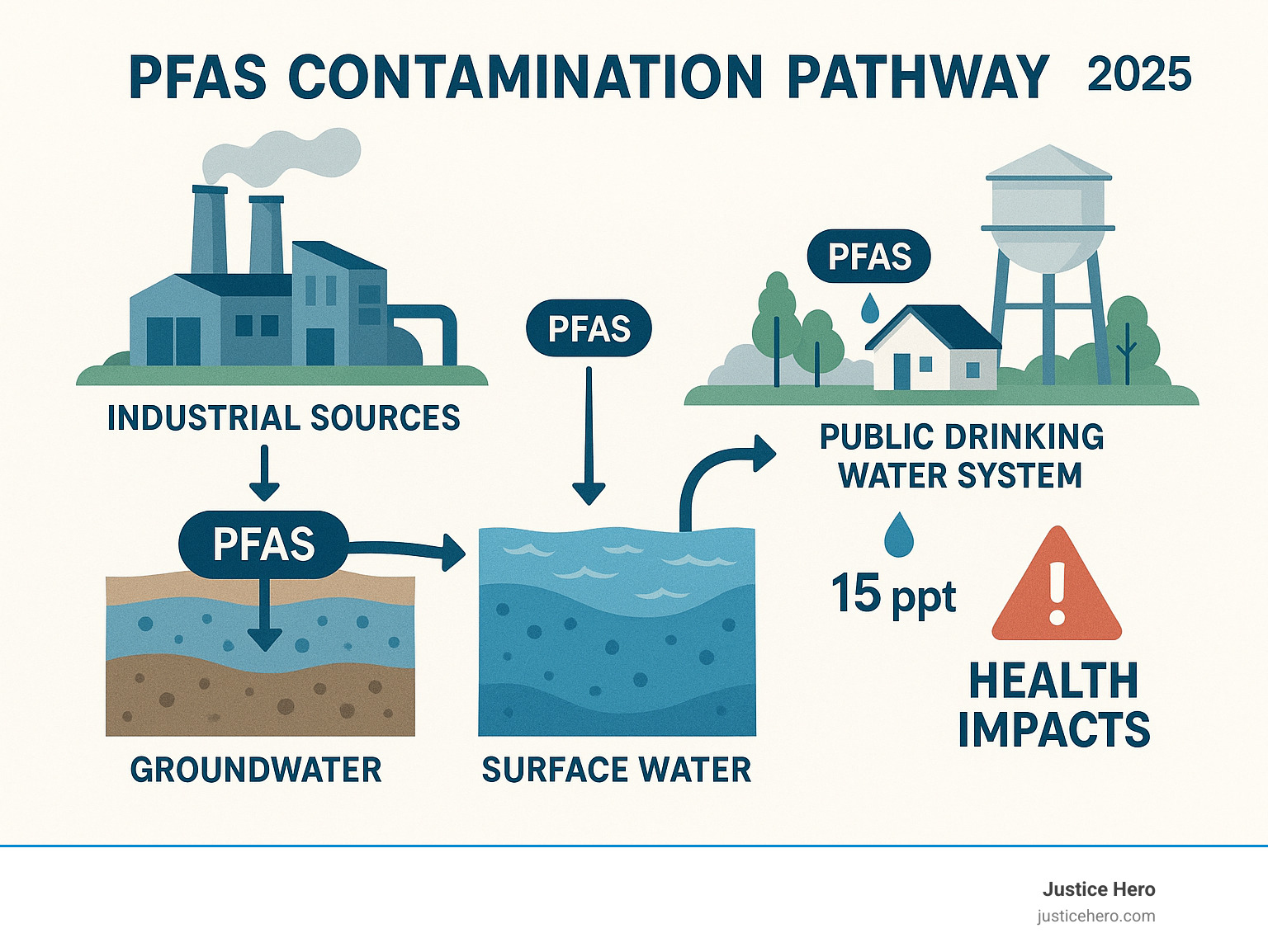 PFAS contamination sites: Urgent Threat in 2025