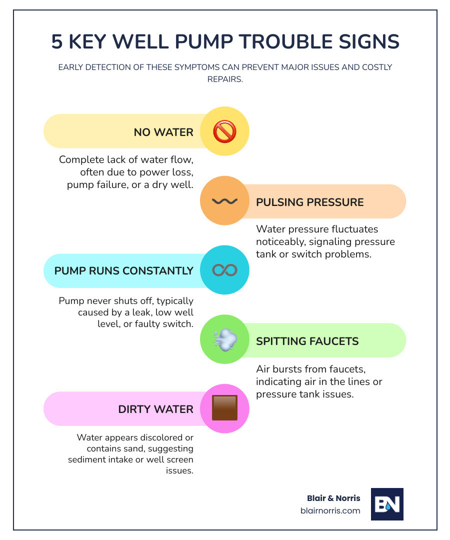 Diagnosing Well Pump Problems 101: Don't Get Stuck