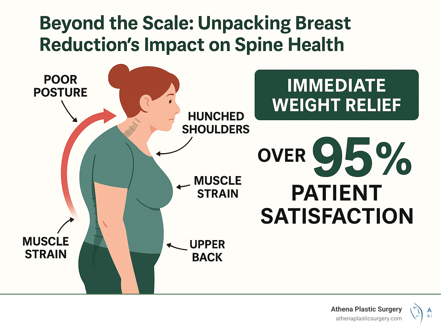 Breast reduction for back pain: 1 Proven Relief