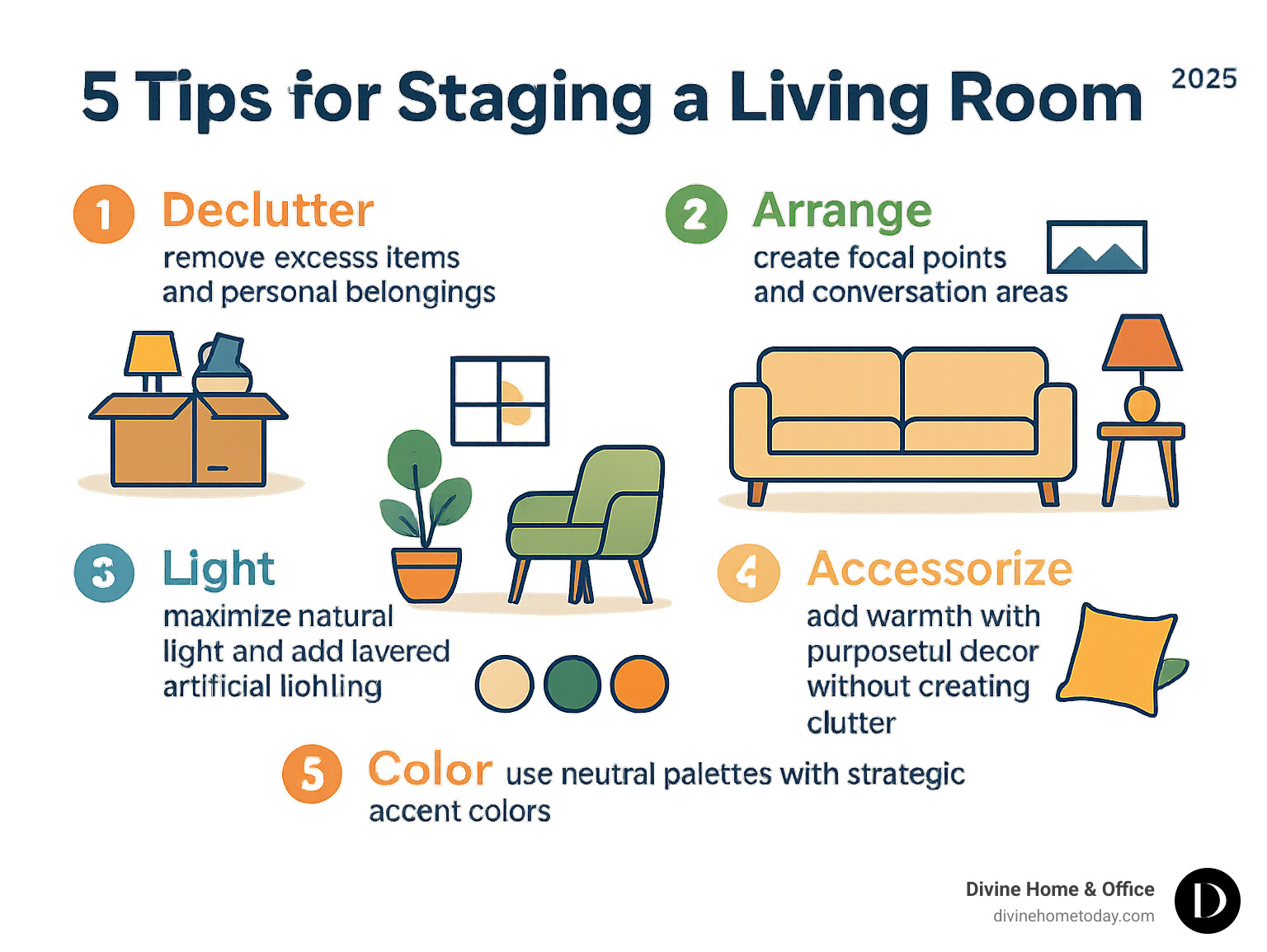 Staging Living Room Furniture: 5 Expert Secrets