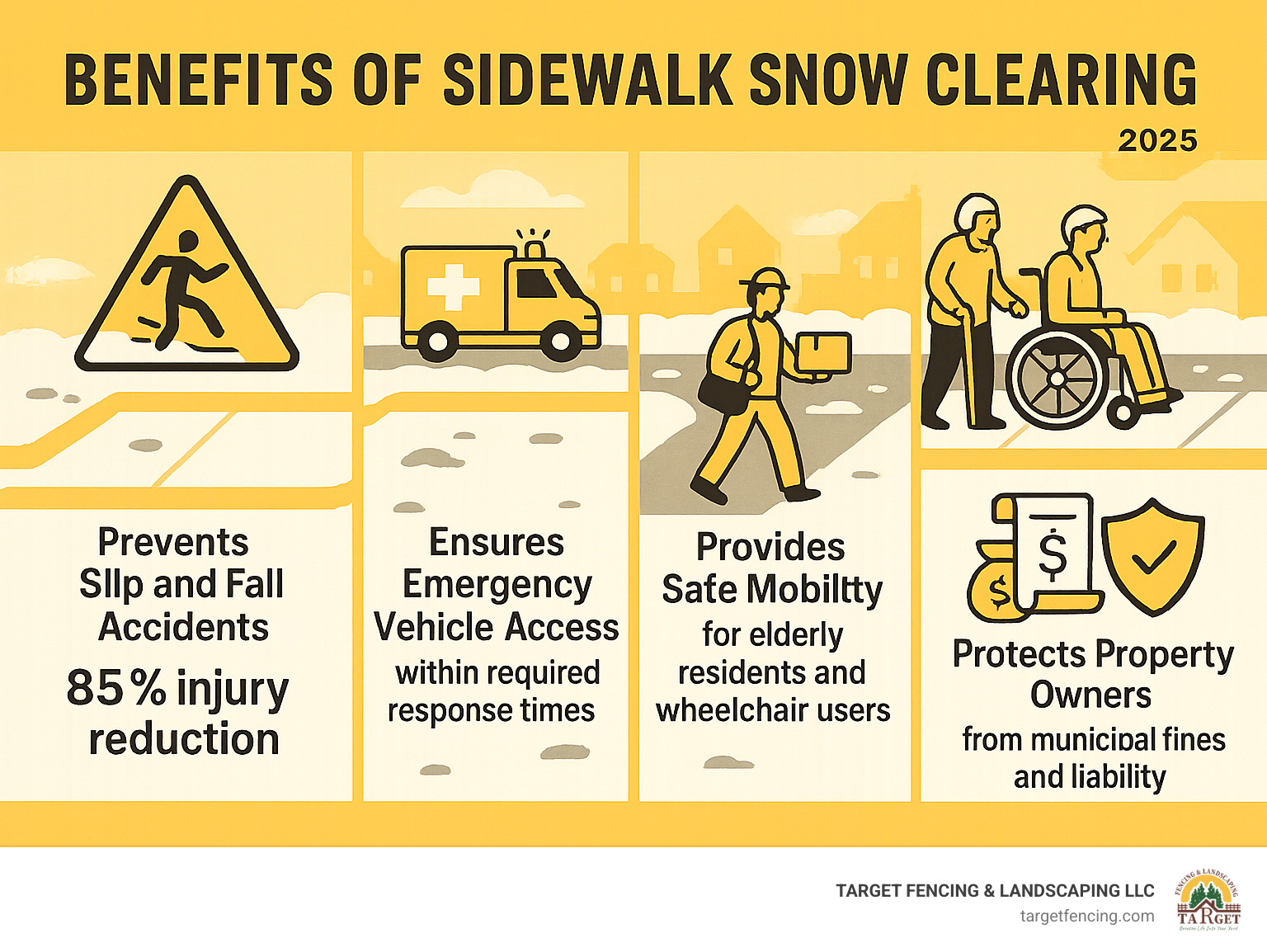 Sidewalk Snow Clearing: Master 2025 Safe Paths