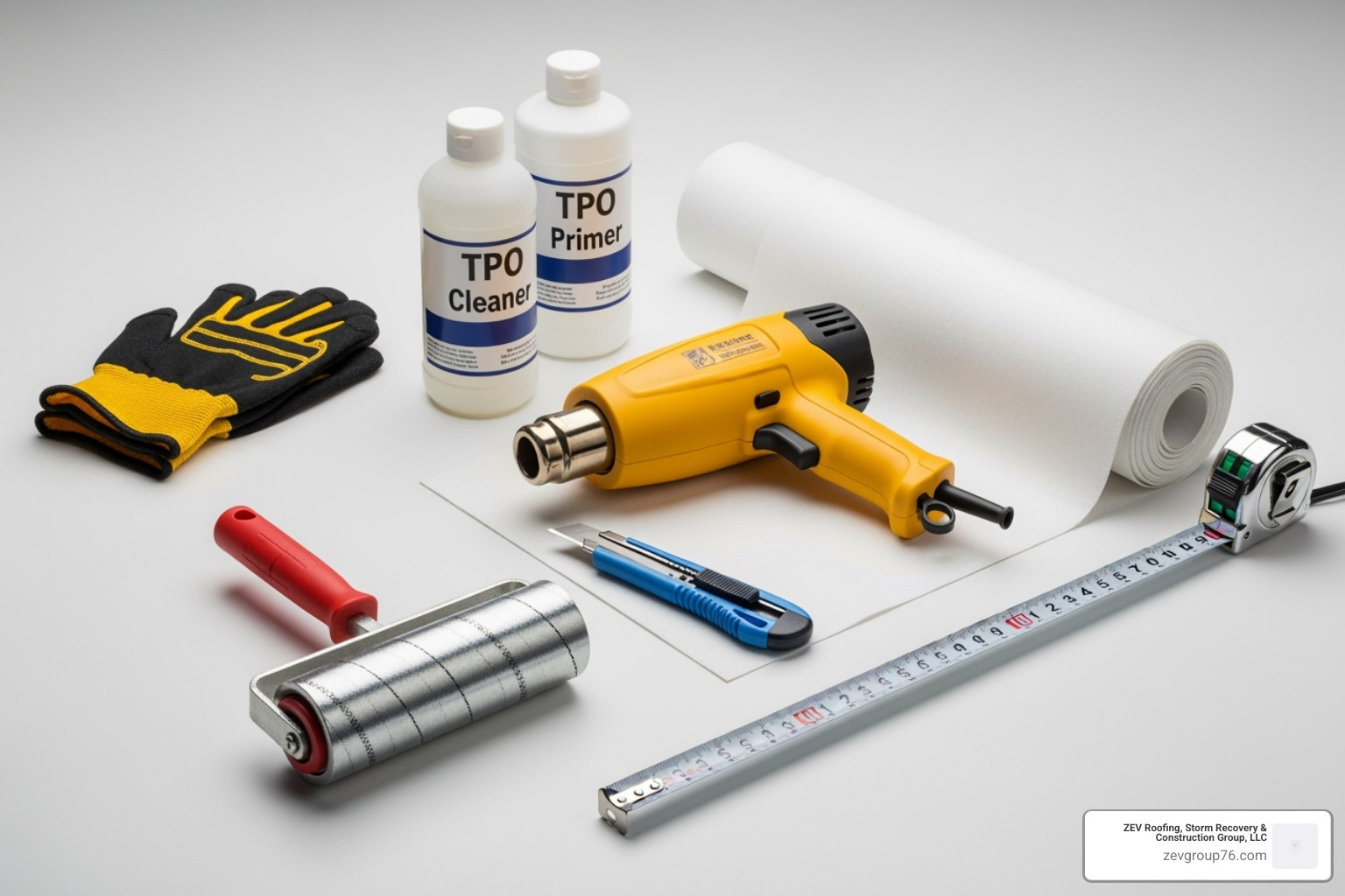 TPO Roof Repair: 3 Essential Steps