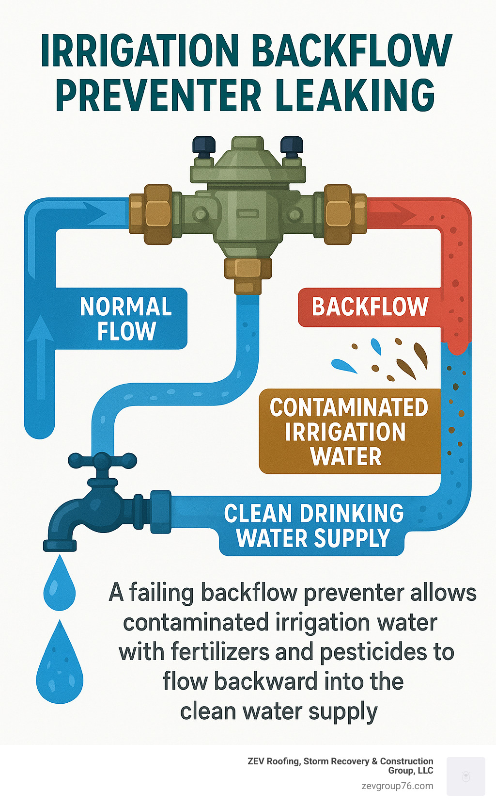 Irrigation Backflow Preventer Leaking: Easy Fix 2025