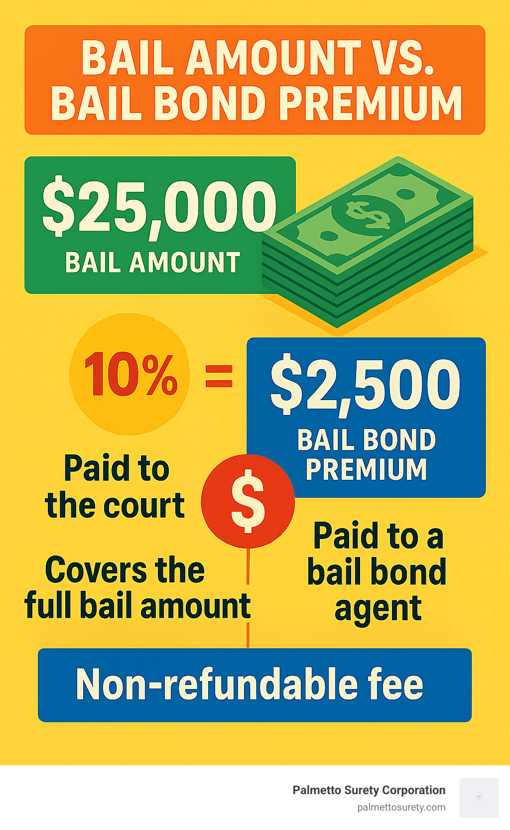 Bail bond premium: 10% Crucial Guide