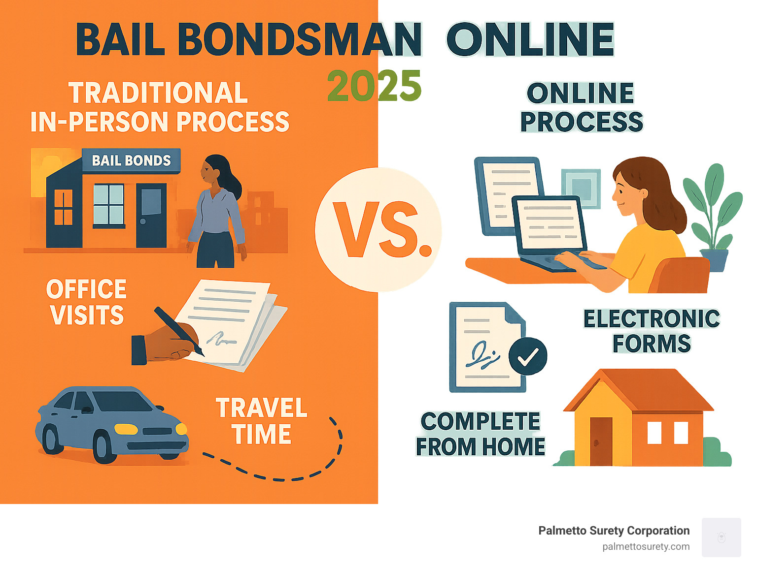 Bail Bondsman Online: 24/7 Instant Relief