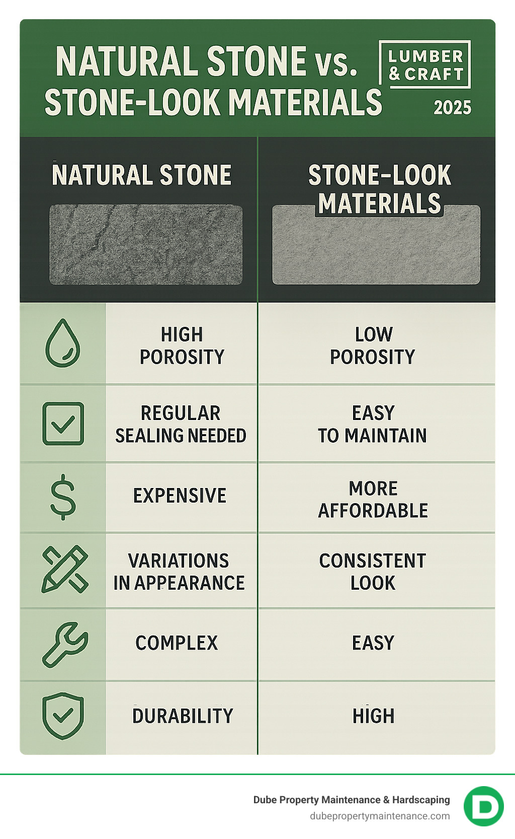 Natural stone look: Ultimate Elegance for 2025